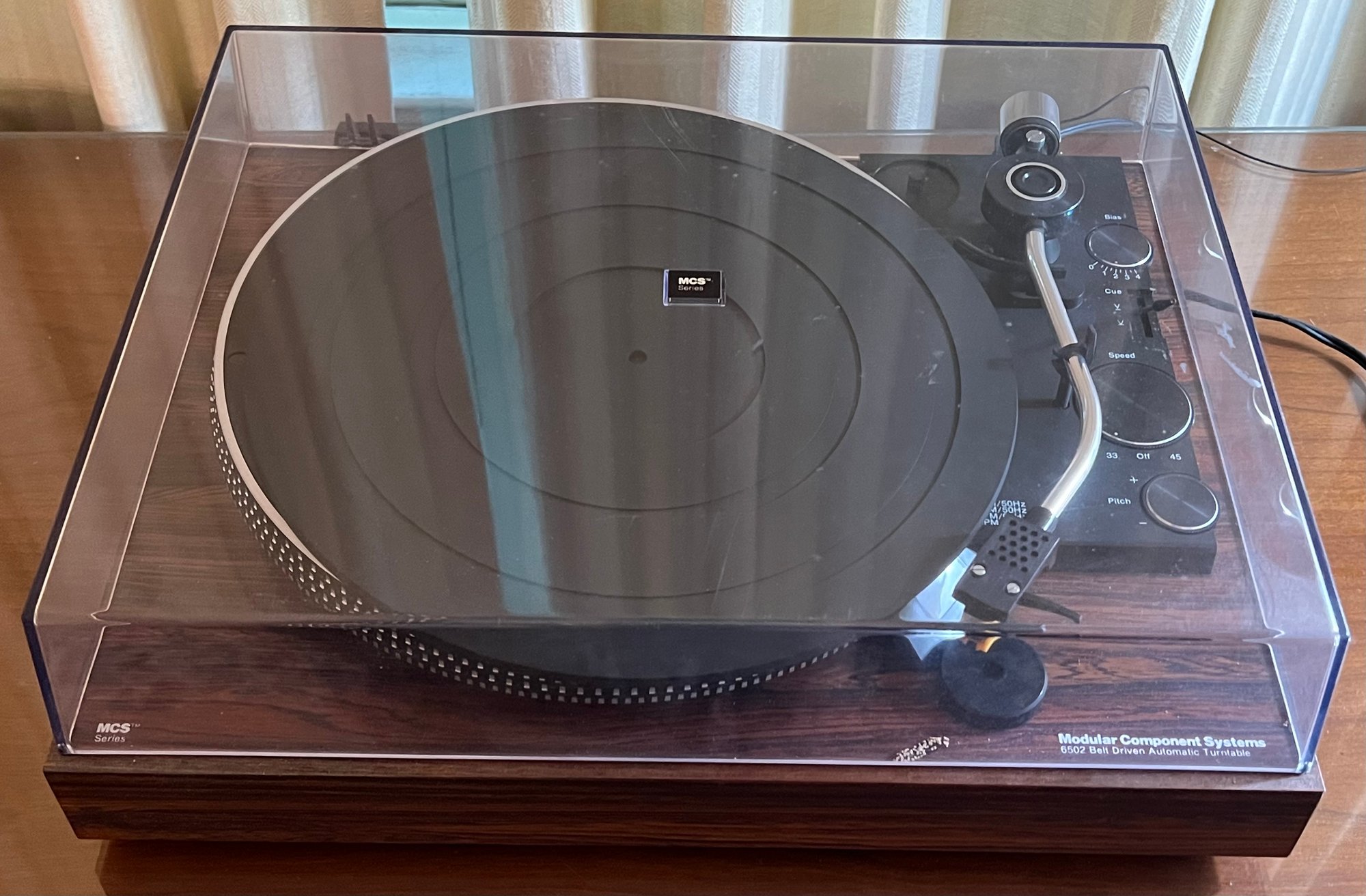 MCS 6502 Belt Driven Automatic Turntable Model No: 683-6502 #107658 ...