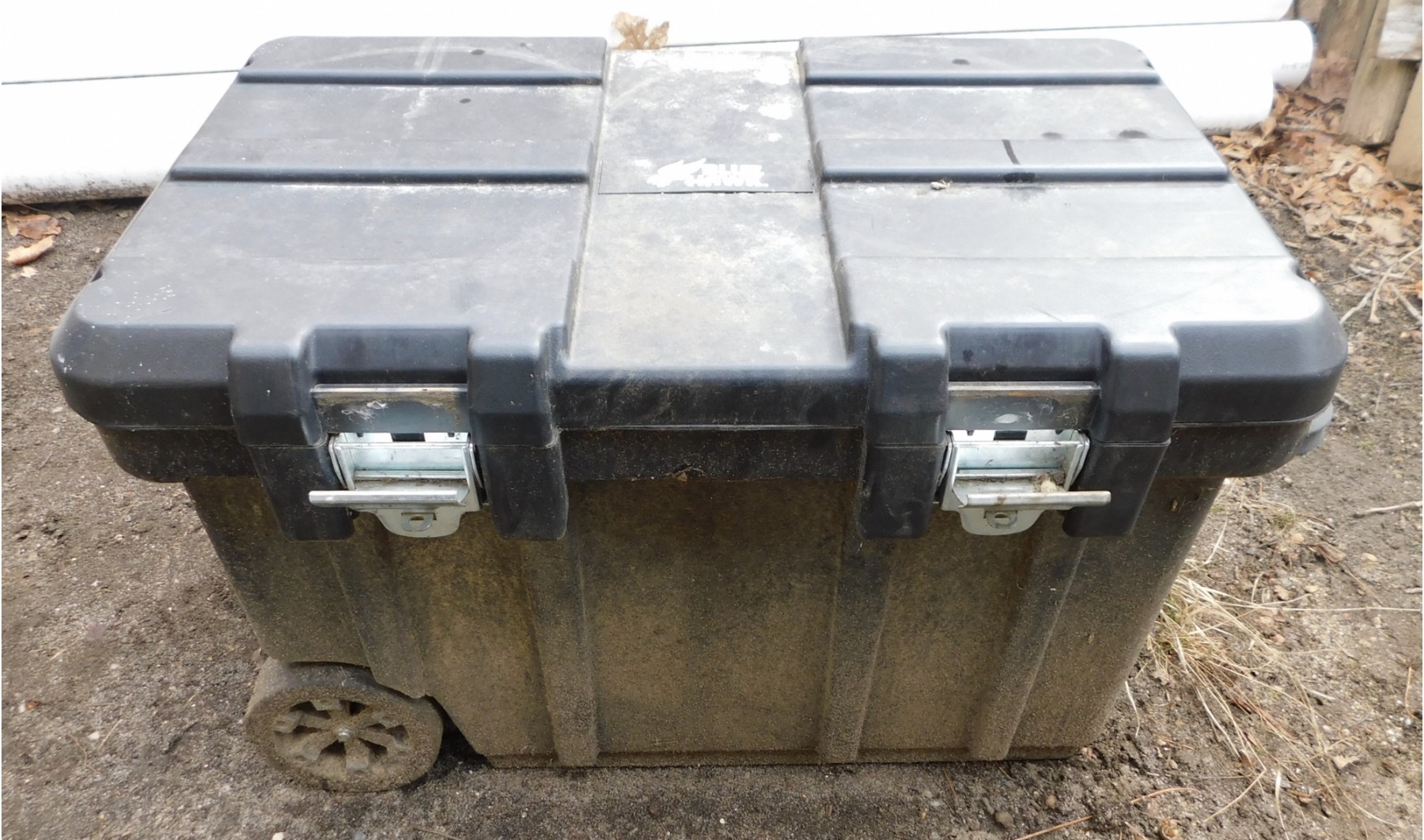 Blue Hawk Storage Bin On Wheels #22219 | Auctionninja.com