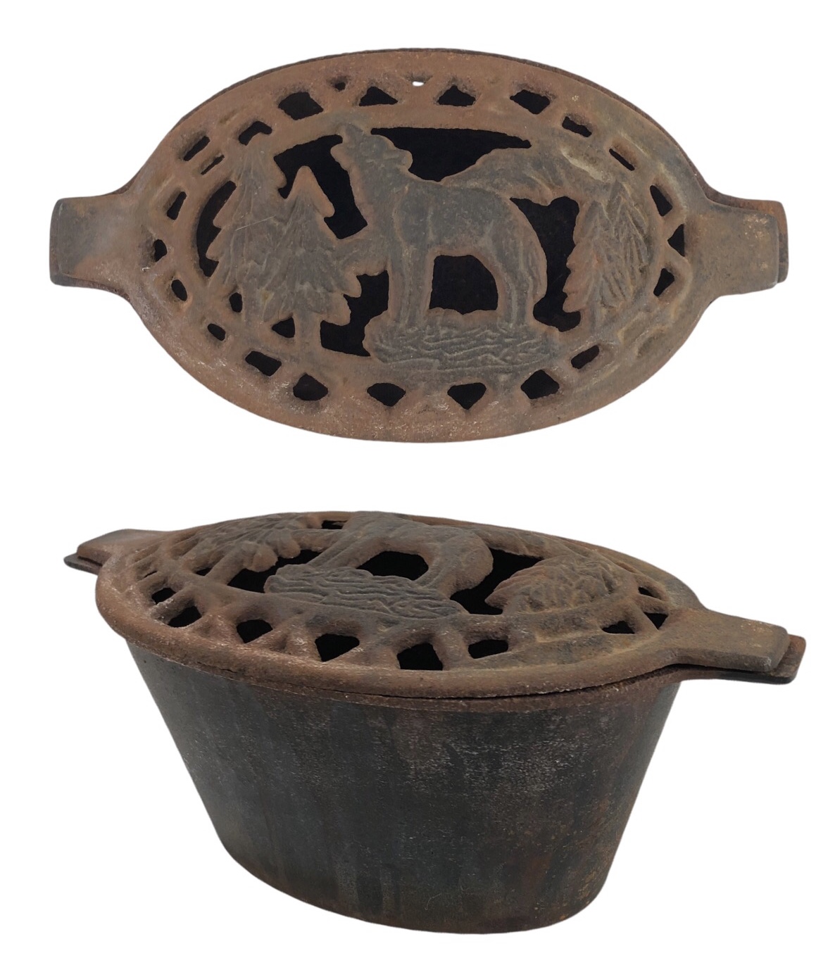 Vintage Cast Iron Humidifier - #S9-3 #24073 | Auctionninja.com