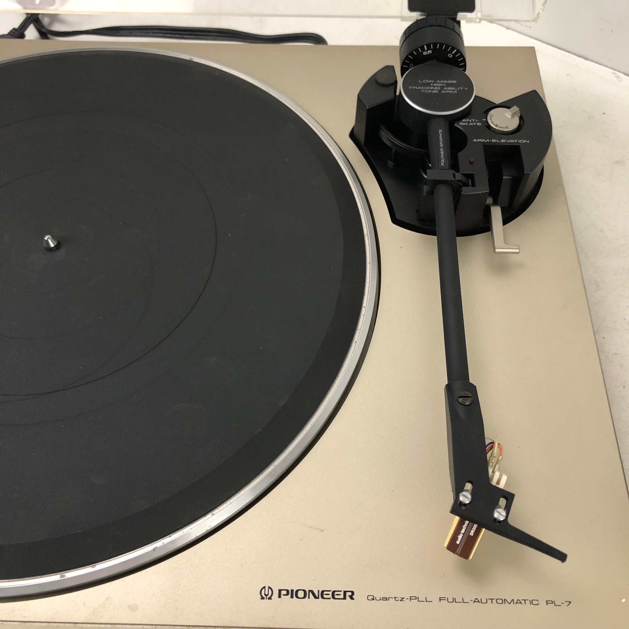 Panasonic SD-84 AM-FM Stereo Music Center, Pioneer PL-7 Turntable ...