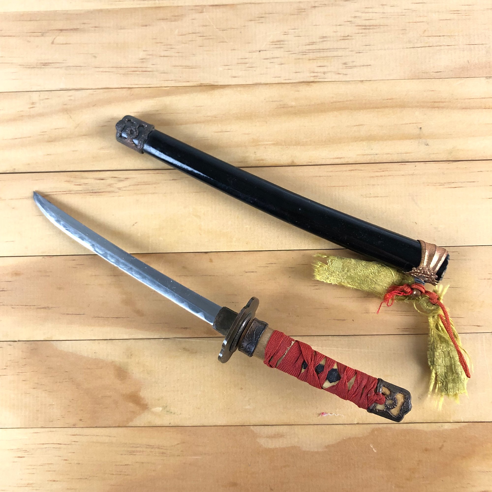 Vintage Japanese Samurai Tanto Dagger - #JC-L #26962 | Auctionninja.com