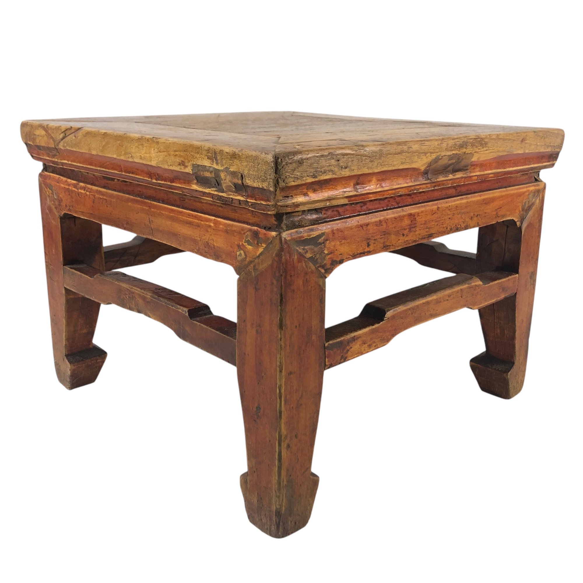 19th Century Chinese Carved Wood Footstool - #S3-5 #27420 ...