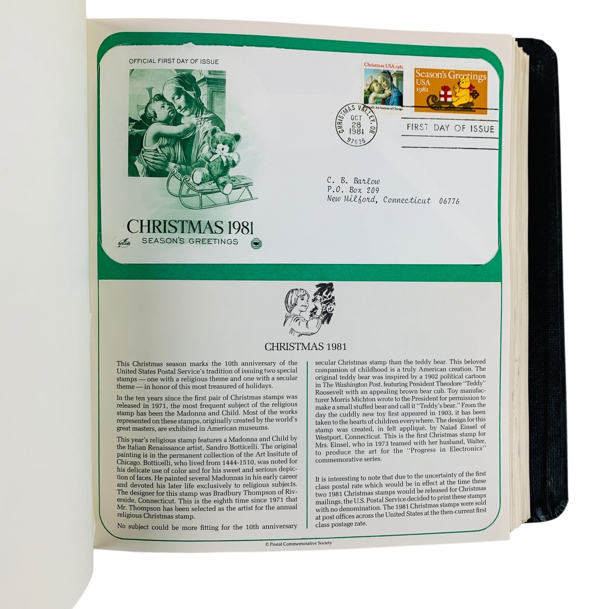 U.S. First Day Covers & Specialty Covers By Postal Commemorative ...