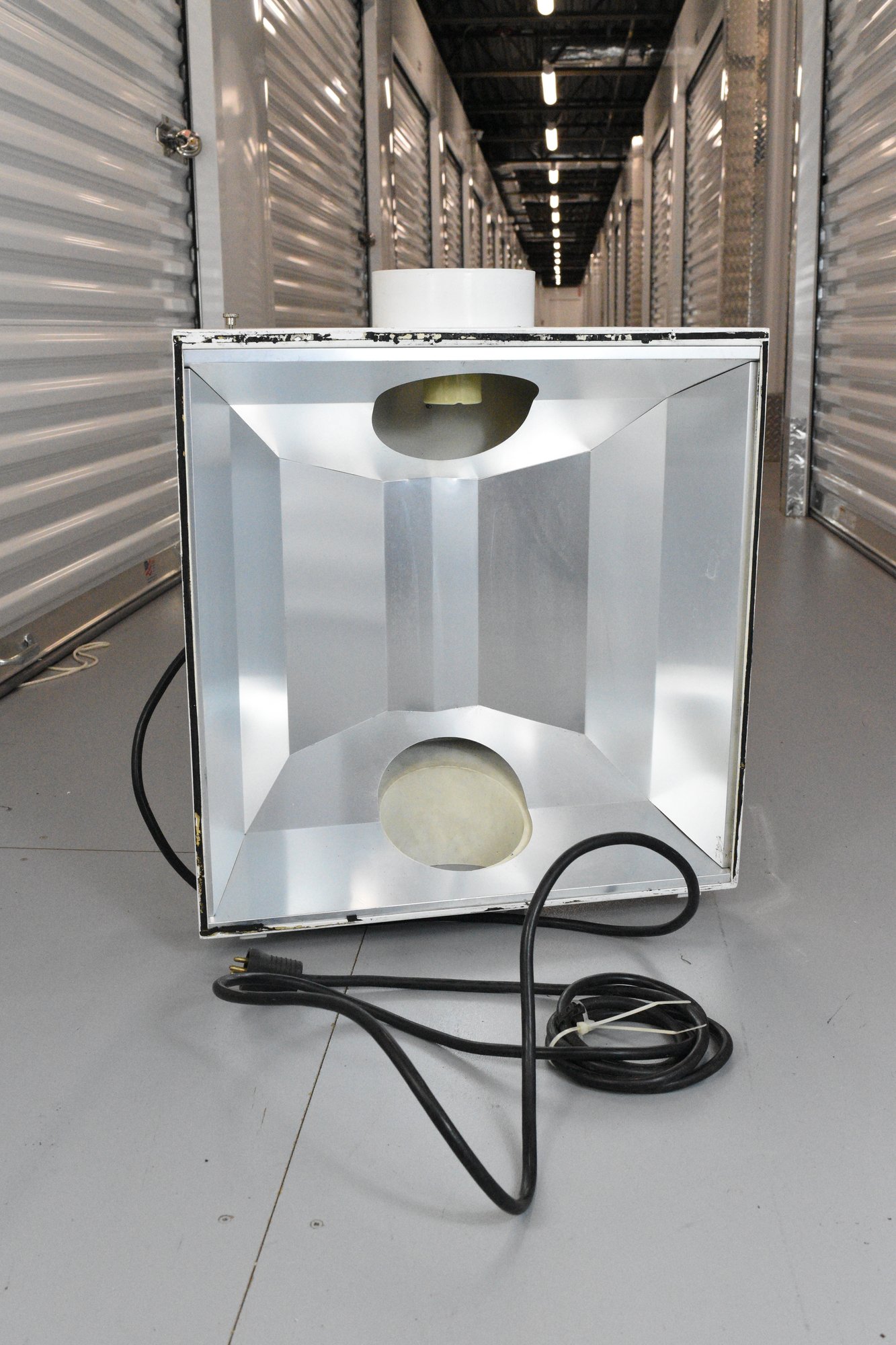 Hydrofarm Single Ended Hydroponics Lighting 4" Air Cooled Hood - No ...