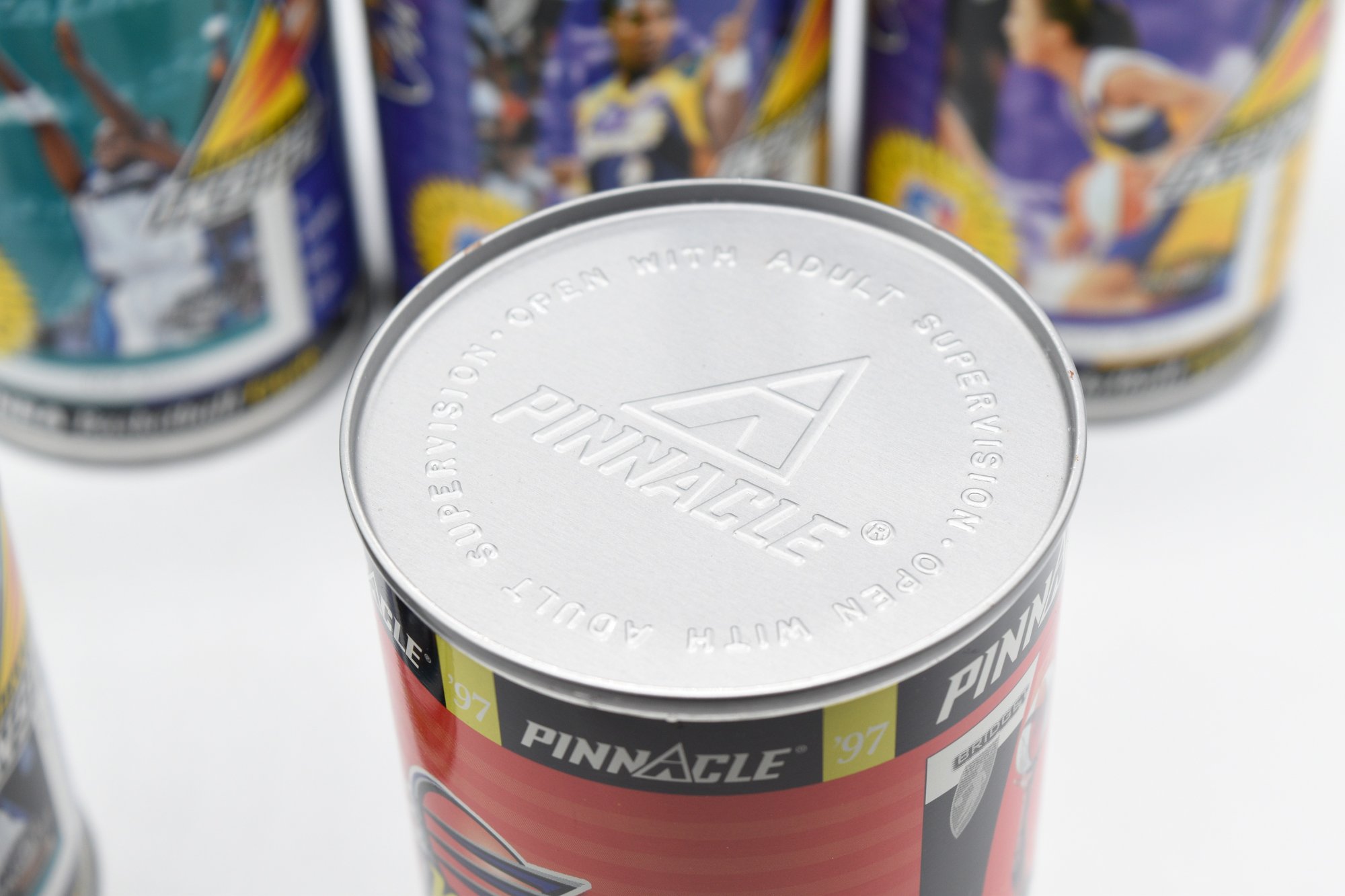 1997 Pinnacle WNBA Sealed Cans Basketball Trading Cards - 14 Total ...