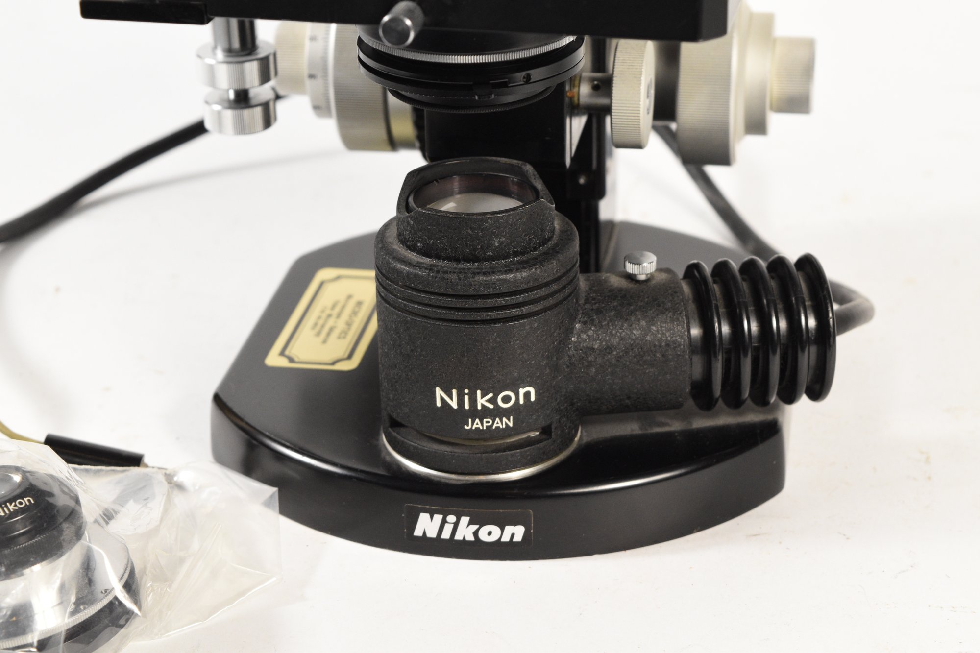 Nikon Binocular Microscope 71379 Complete With Lamp & Objectives #4798 ...