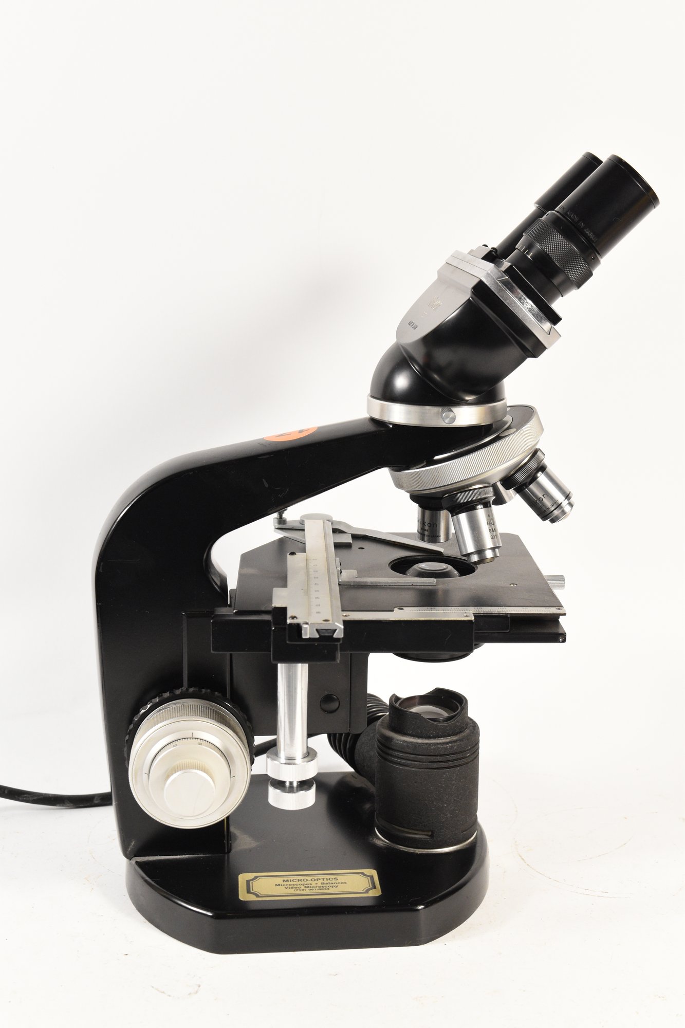 Nikon Binocular Microscope 71379 Complete With Lamp & Objectives #4798 ...