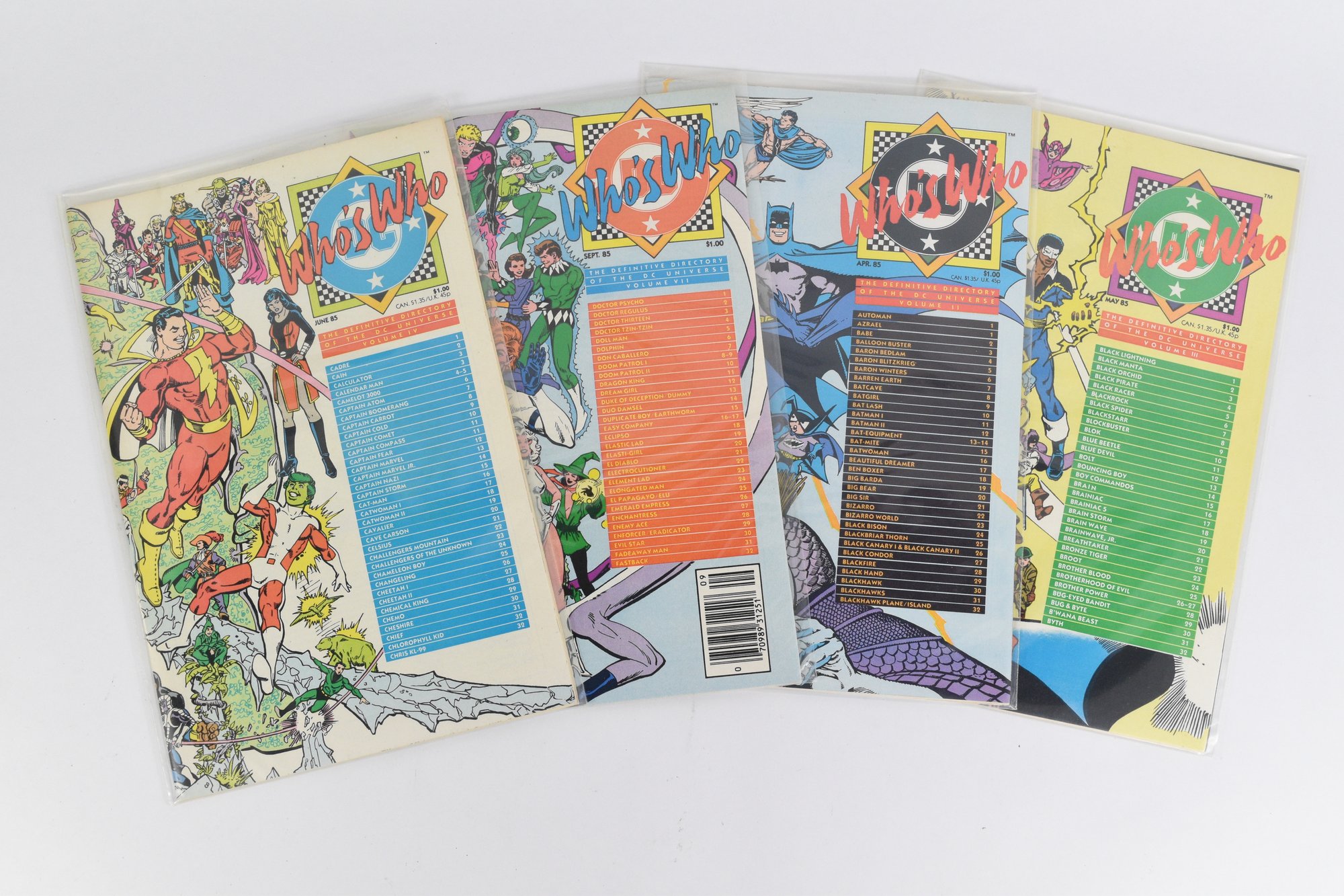 DC Comics Whos's This - 4 Total #7743 | Auctionninja.com
