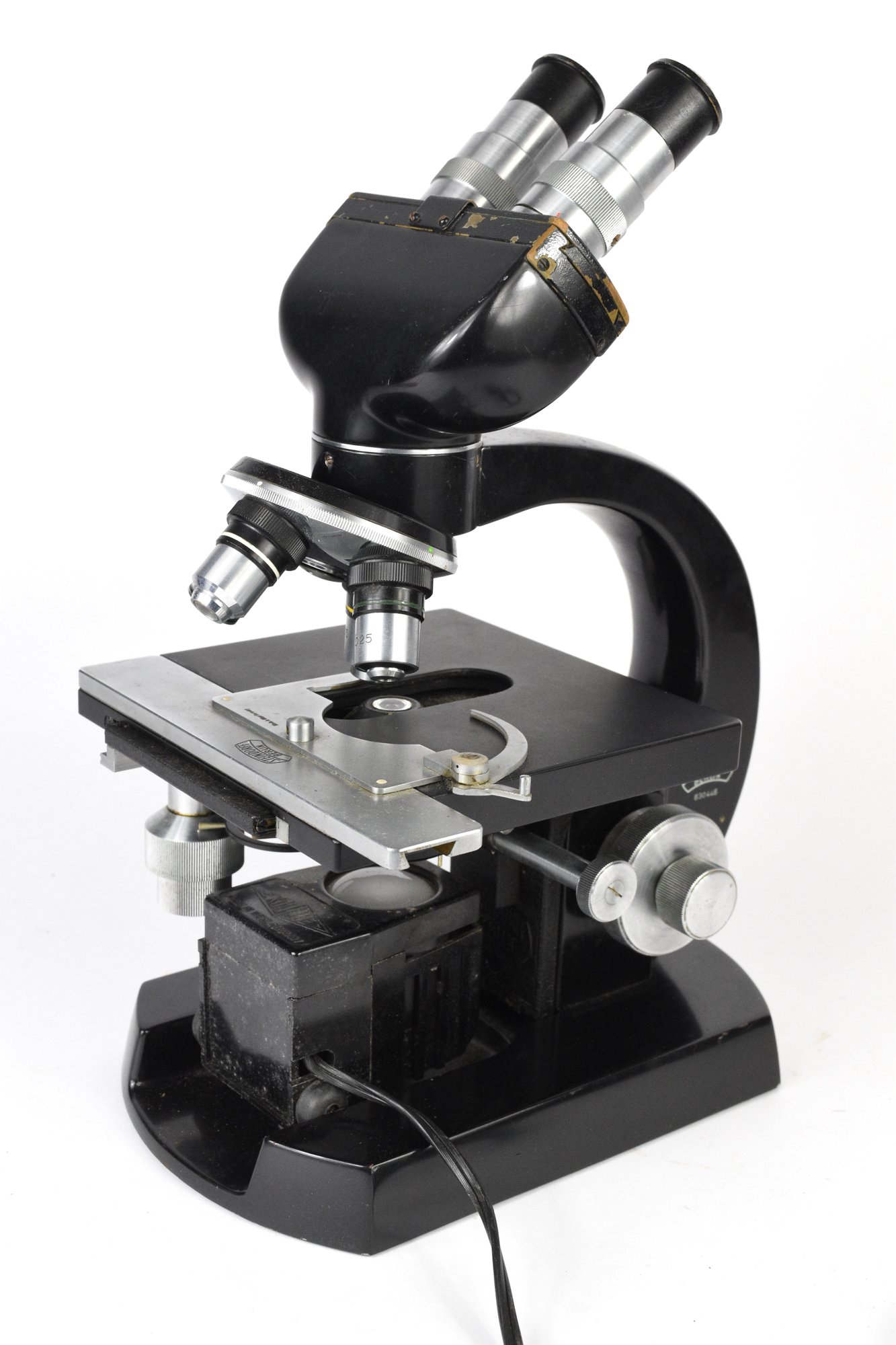 Steindorf Binocular Microscope With 4 Objectives #7542 | Auctionninja.com