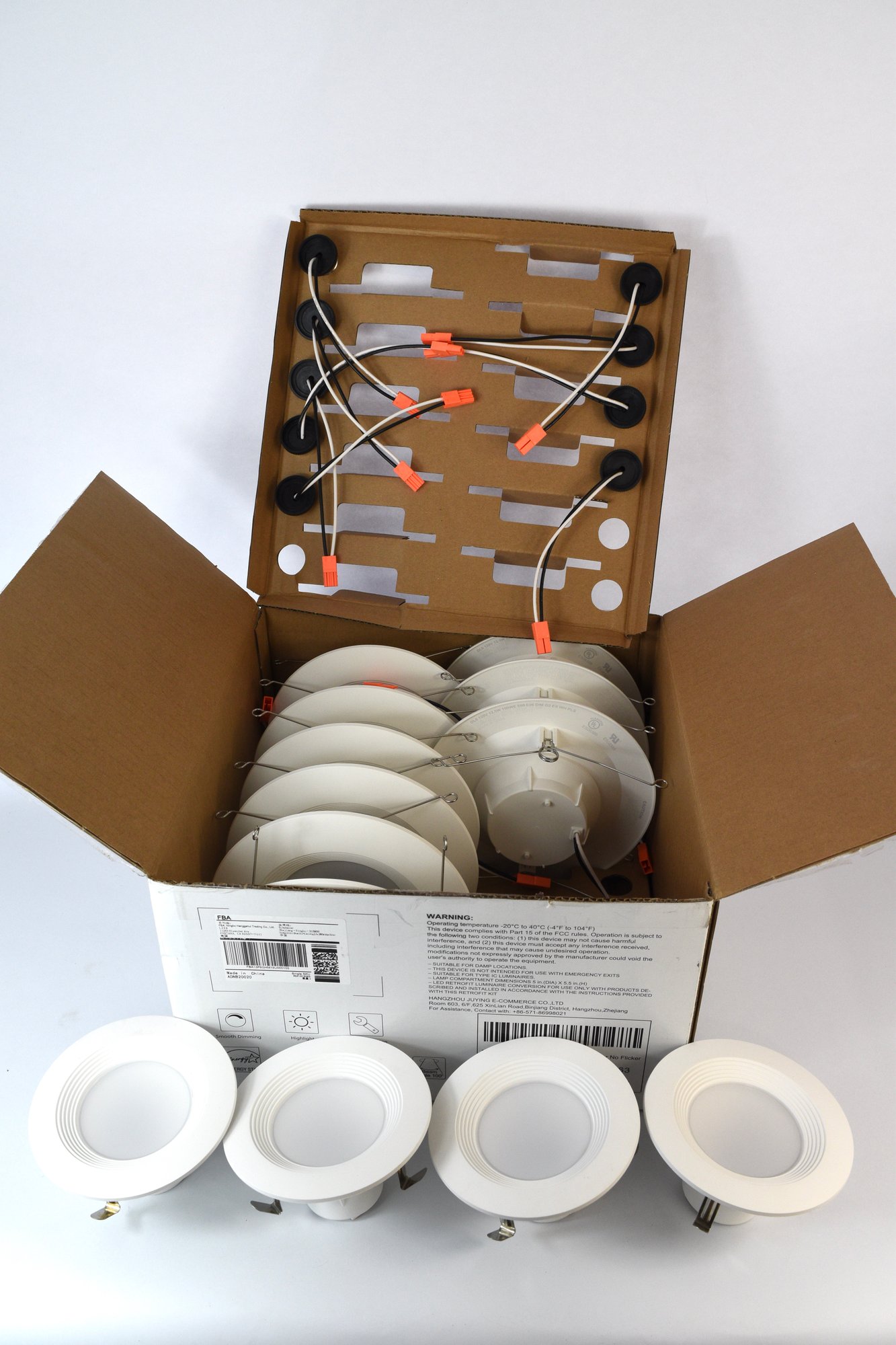 LED High Hat Ceiling Lighting Conversion Lights 7" & 5" - 13 Total ...