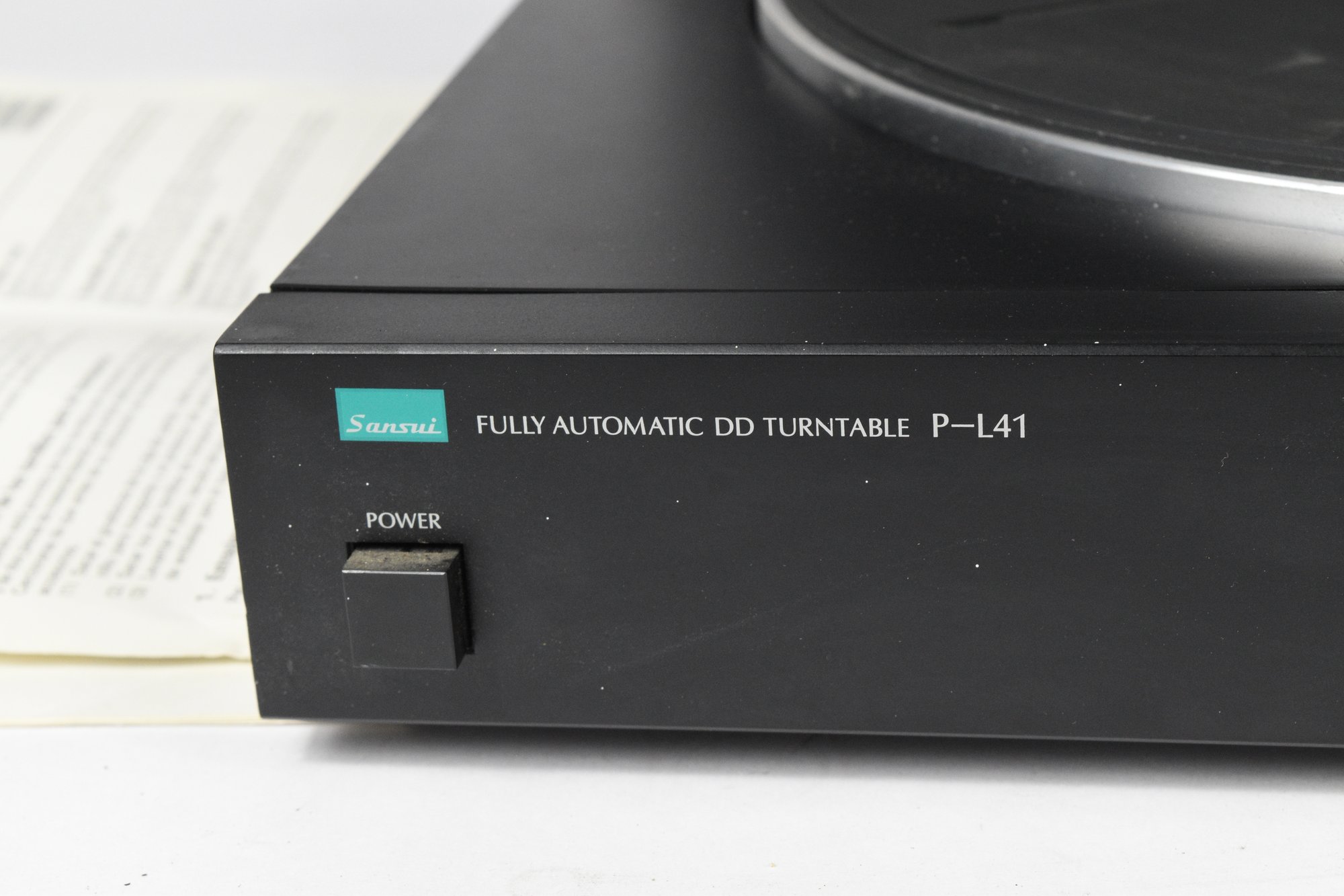 Sansui Computerized Linear Tracking Turntable Record Player Model No. P ...