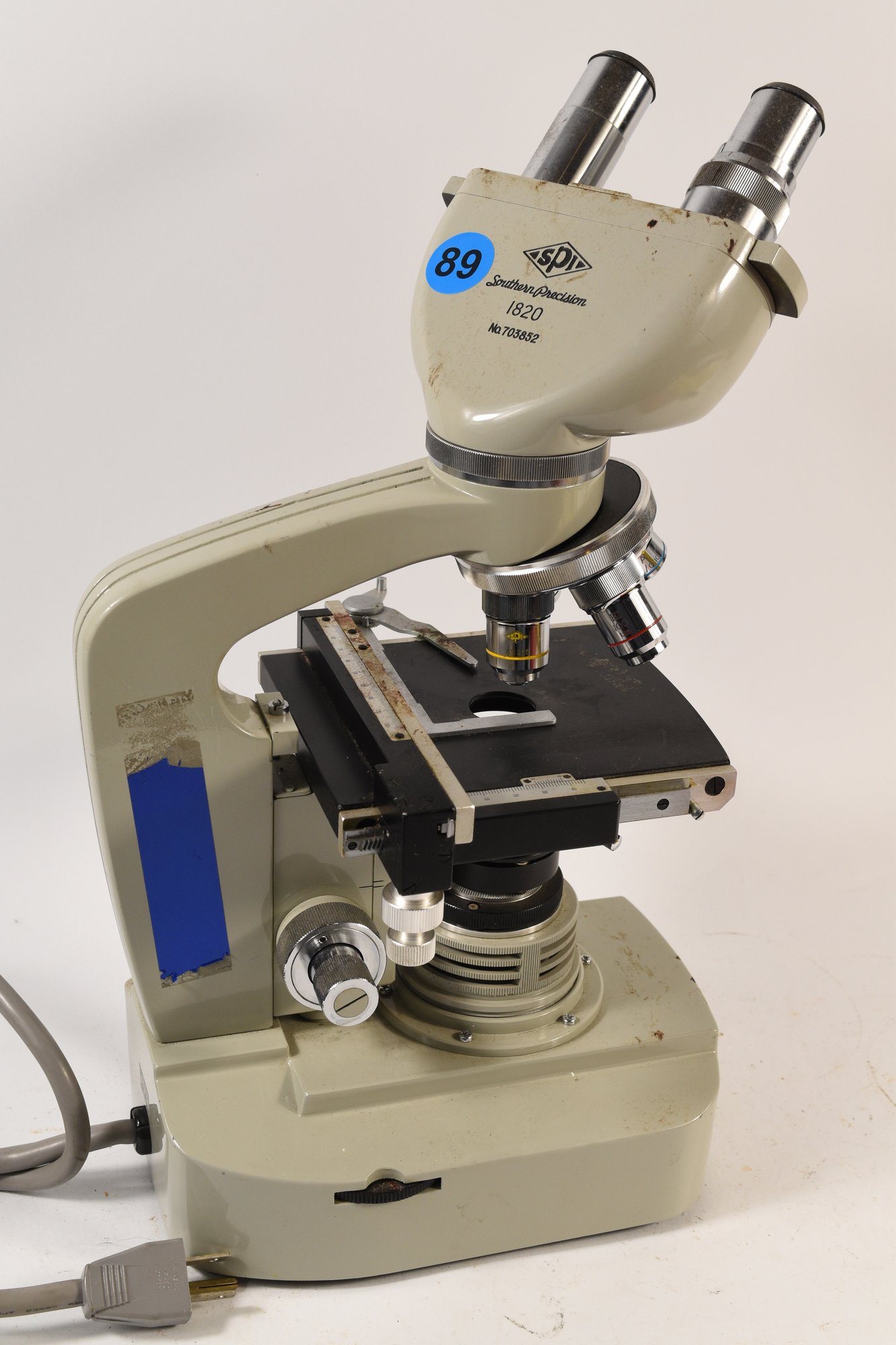 Southern Precision 1820 Compound Microscope W/ 4 Objectives #5500 ...