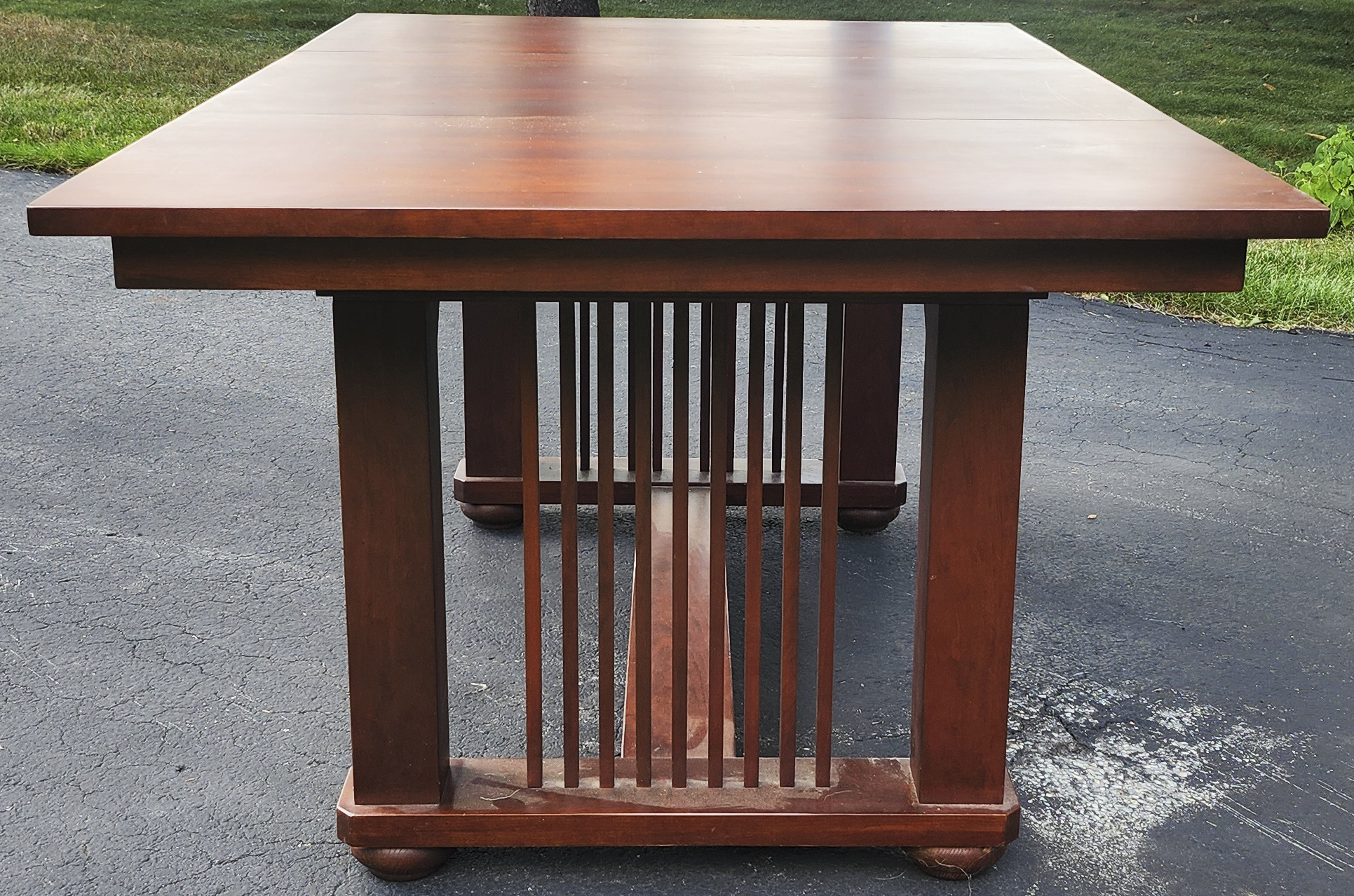Canal-Dover Mission Style Cherry Dining Table (CTF40) #41271 ...