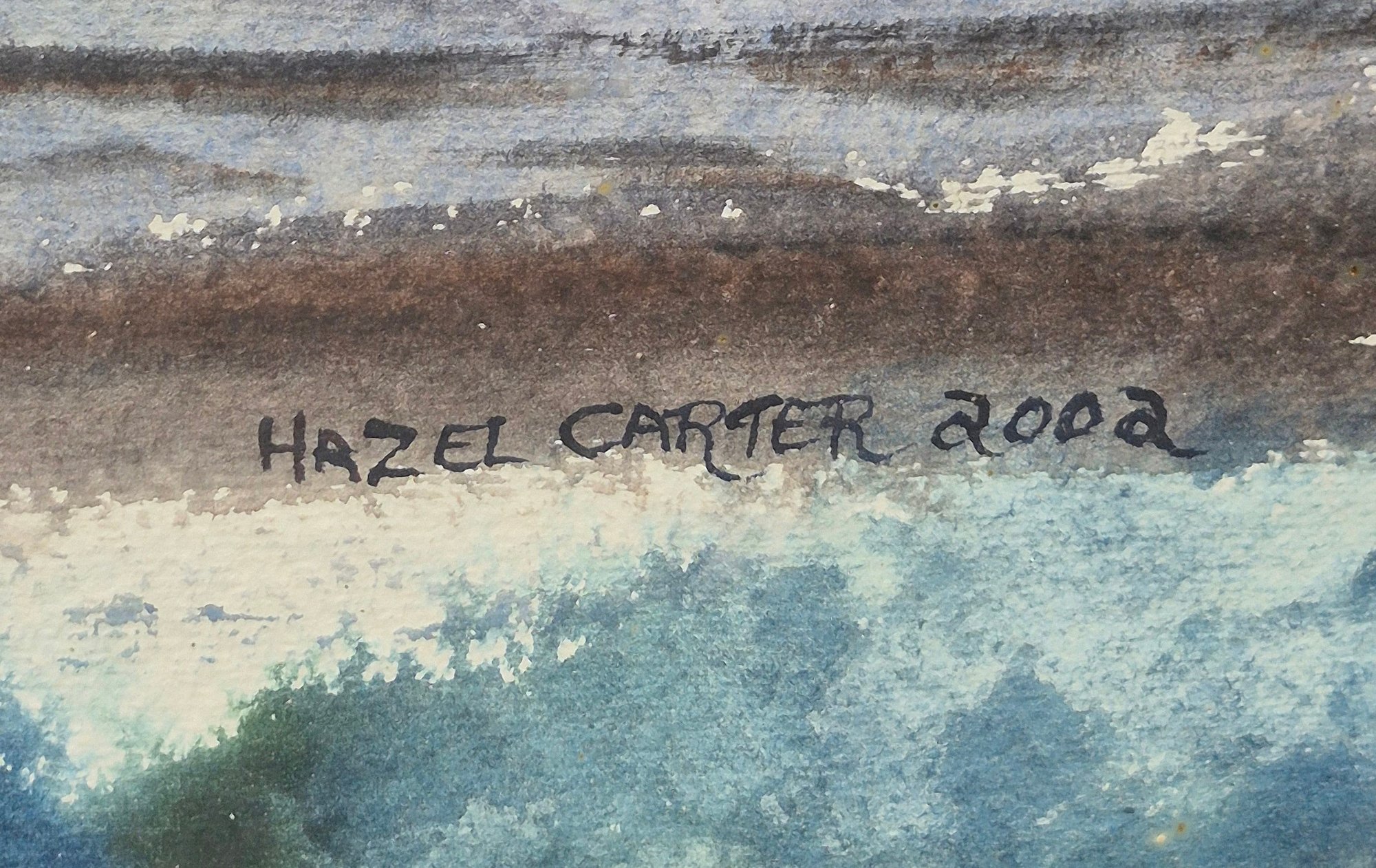 Hazel Carter Watercolor, Lighthouse (CTF20) #48642 | Auctionninja.com