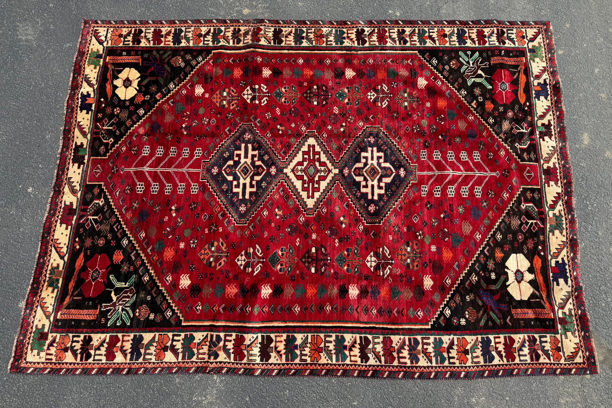Vintage Oriental Rug (CTF20) #47681 | Auctionninja.com