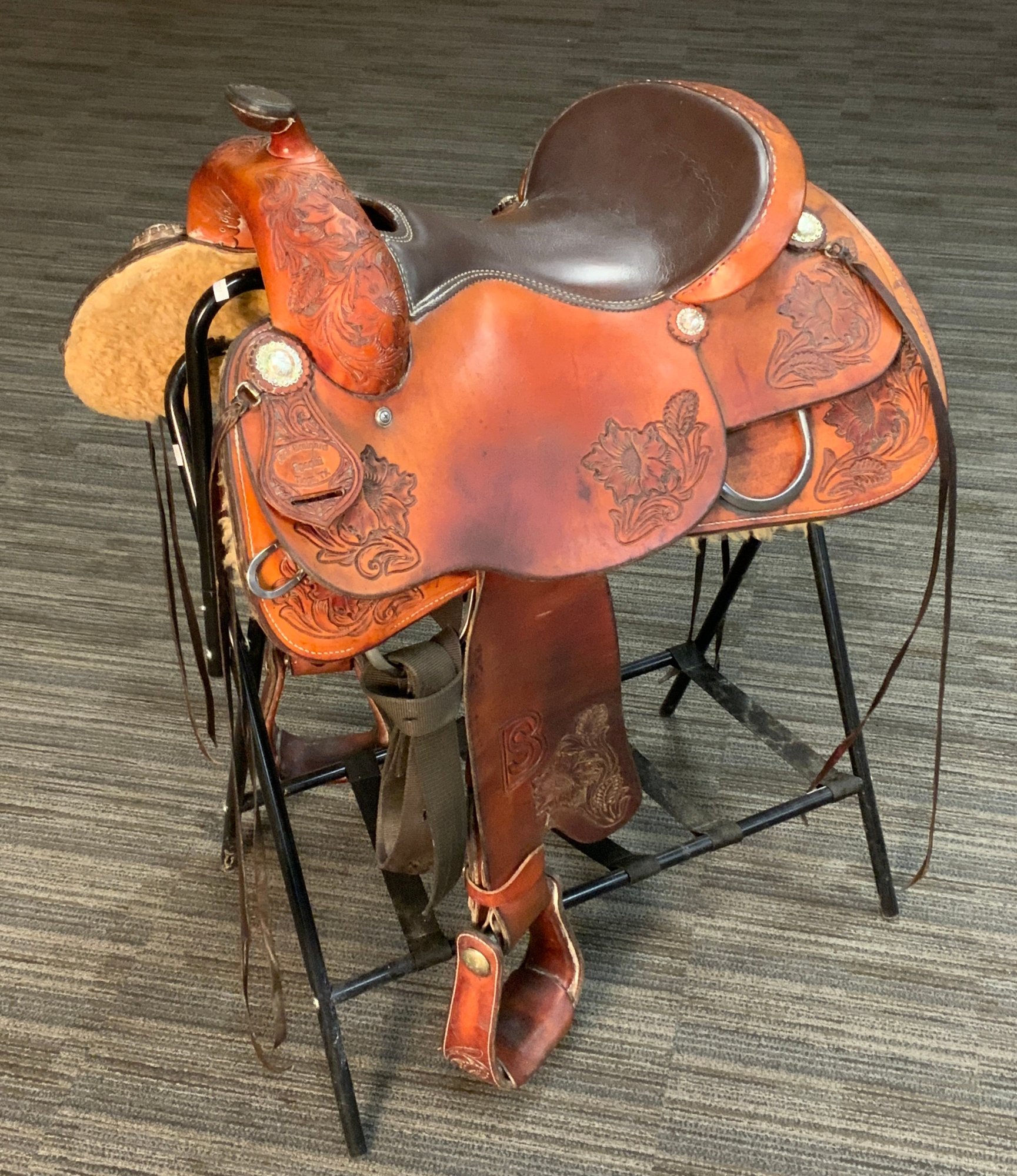 Jack Brainard Special Custom Saddle (CTF20) #42837 | Auctionninja.com
