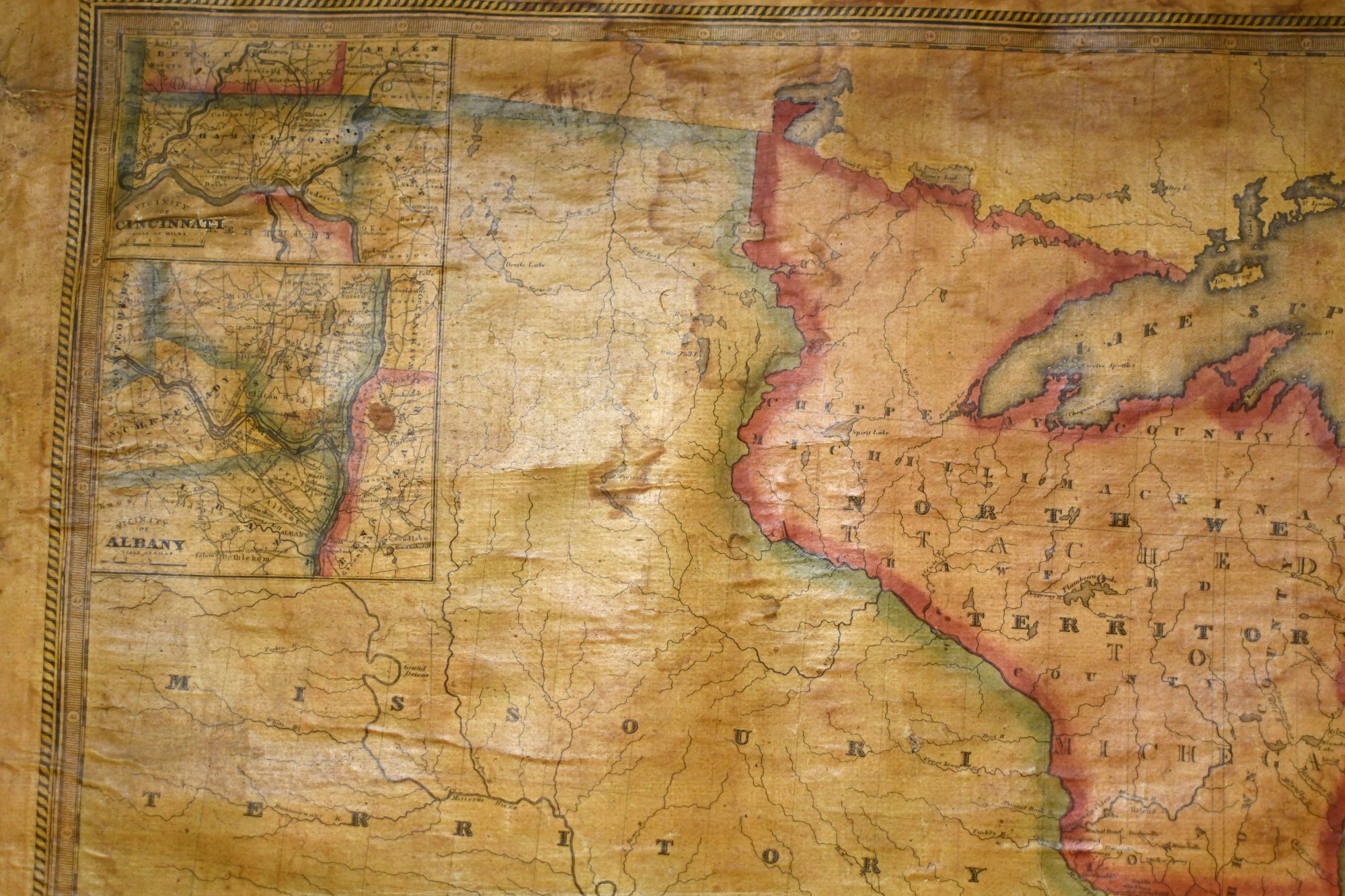 Rare 1835 United States Map (CTF20) #28944 | Auctionninja.com