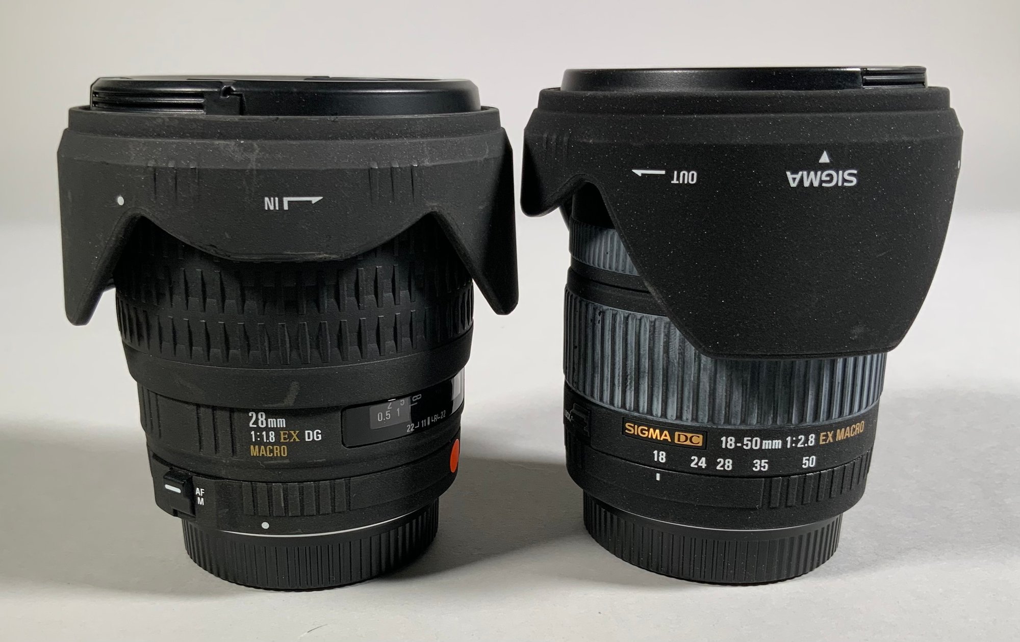 Two Sigma Lenses With SA/KPR Mounts (CTF10) #26828 | Auctionninja.com
