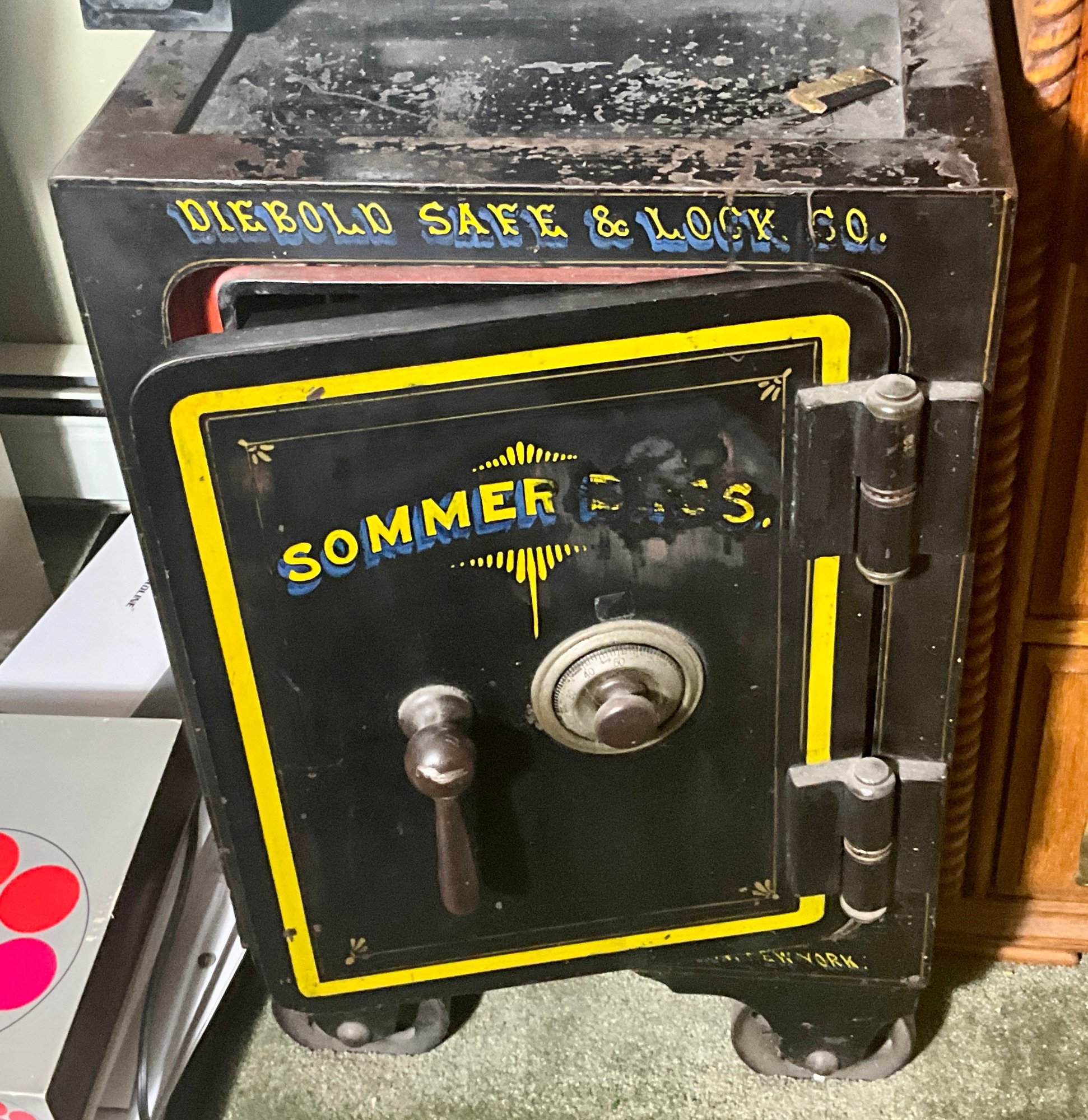 Antique Diebold Safe #53316 | Auctionninja.com