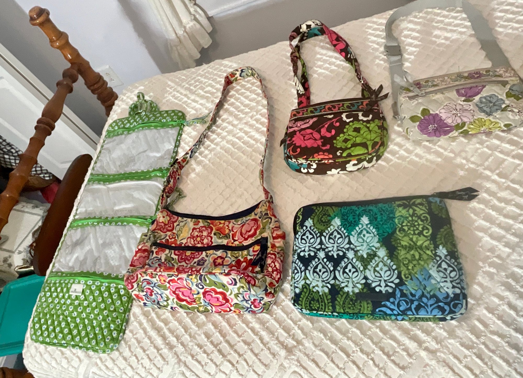 Vera Bradley Hand Bags, 6pcs #53873 | Auctionninja.com