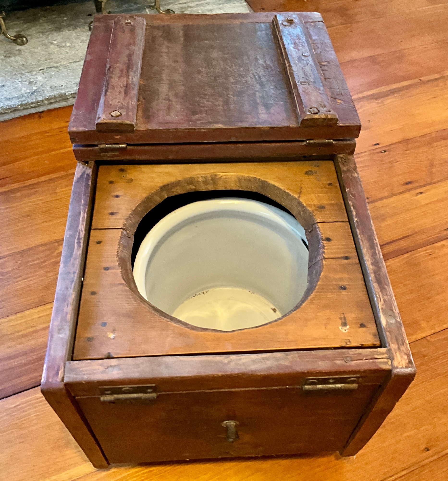 Antique Potty Seat #41213 | Auctionninja.com