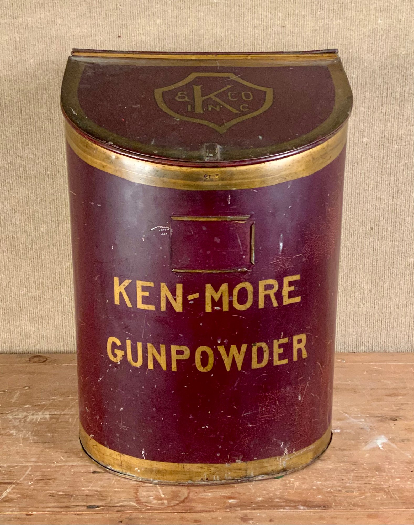 Antique Kenmore Gunpowder Storage Box (CTF20) #45123 | Auctionninja.com
