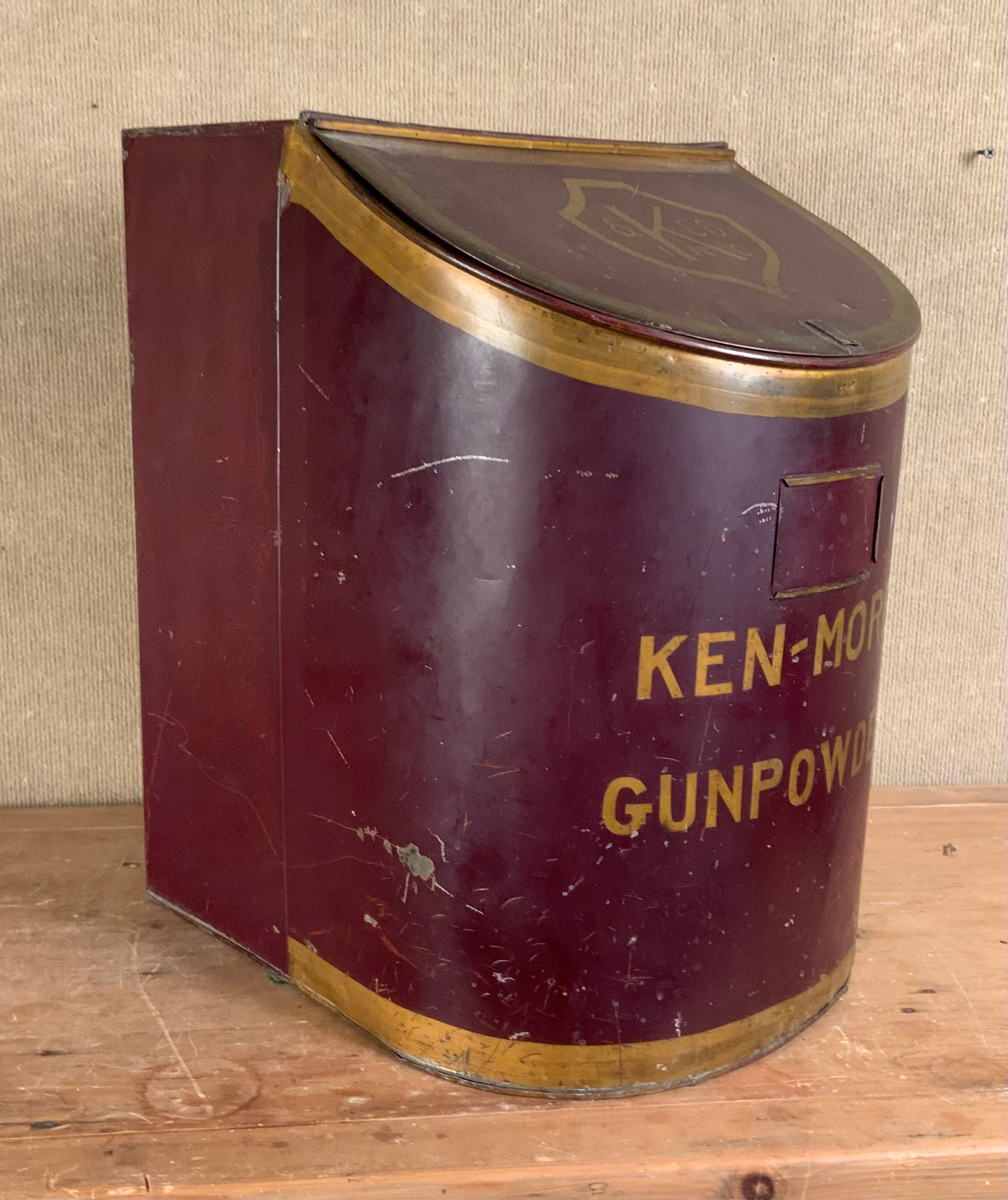Antique Kenmore Gunpowder Storage Box (CTF20) #45123 | Auctionninja.com