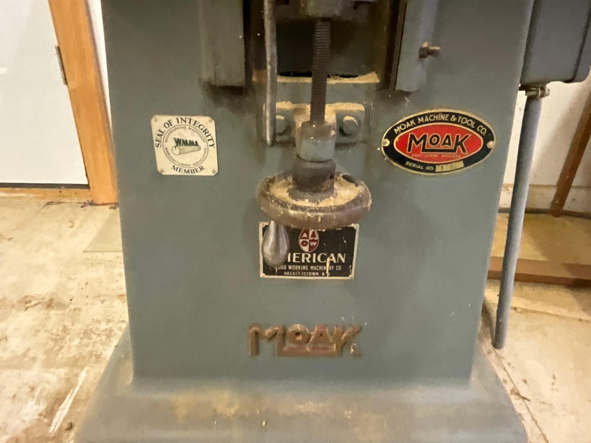 Moak Wood Shaper #42567 | Auctionninja.com