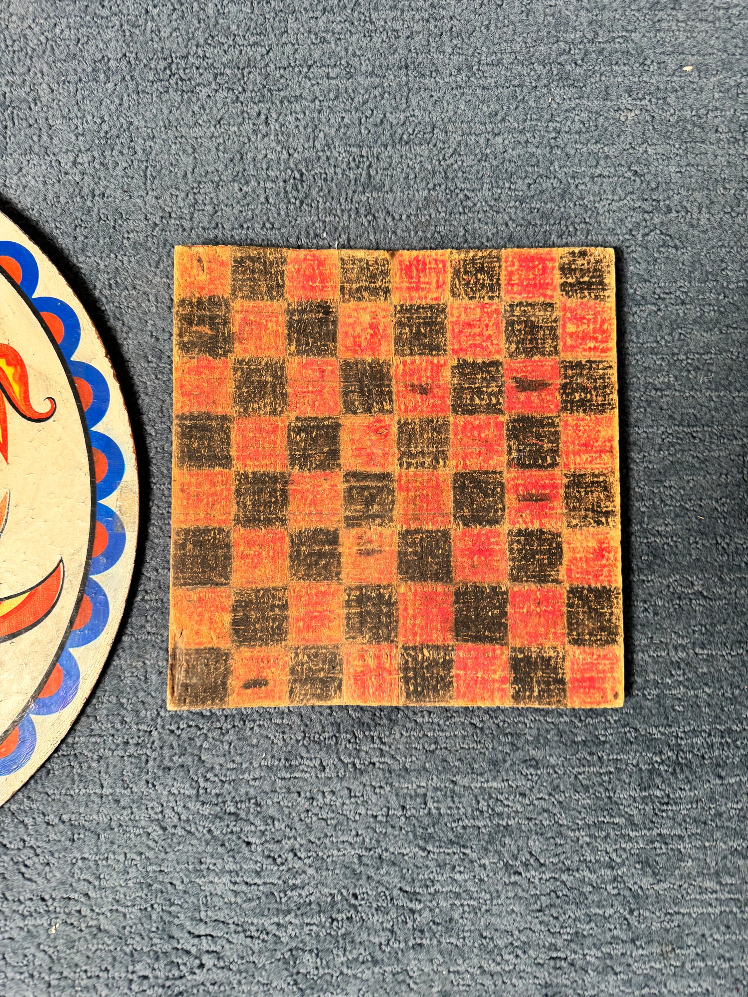 Vintage Double Hex PA Dutch Style With Checkerboard (CTF10) #45485 ...