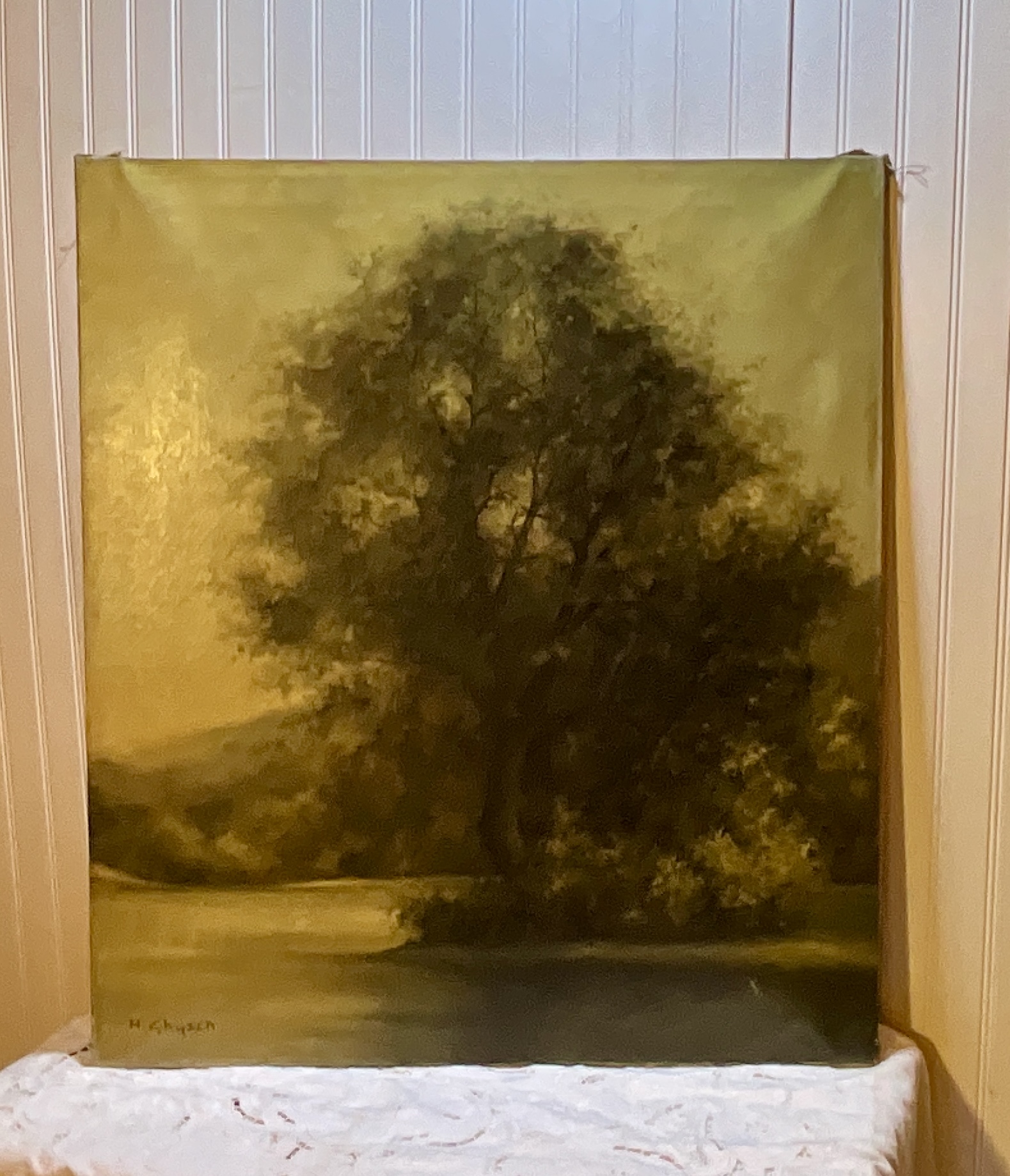 Henry Ghysen Oil On Canvas Landscape (CTF20) #44925 | Auctionninja.com