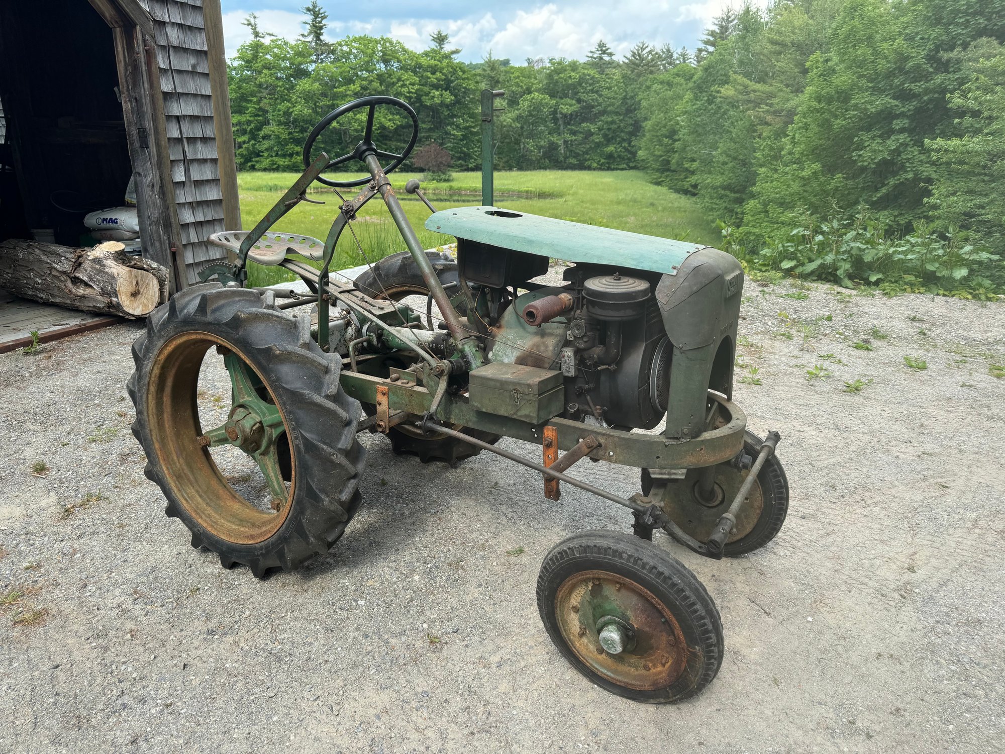 1950s Shaw Du All Garden Tractor (CTF100) #38843 | Auctionninja.com