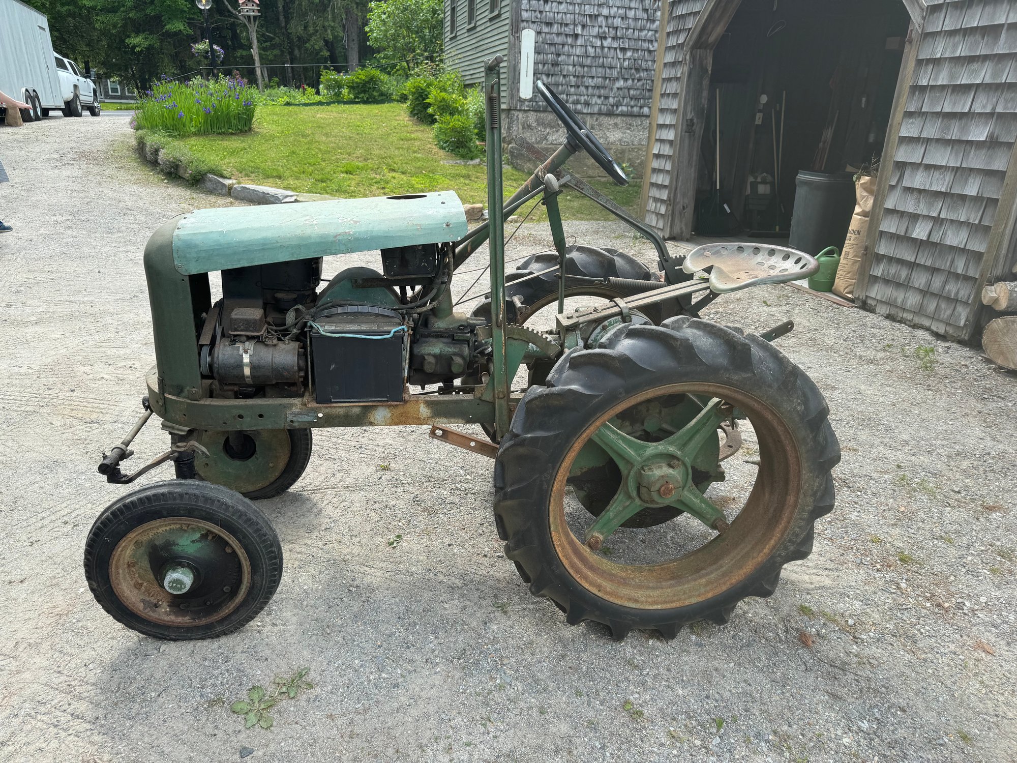 1950s Shaw Du All Garden Tractor (CTF100) #38843 | Auctionninja.com
