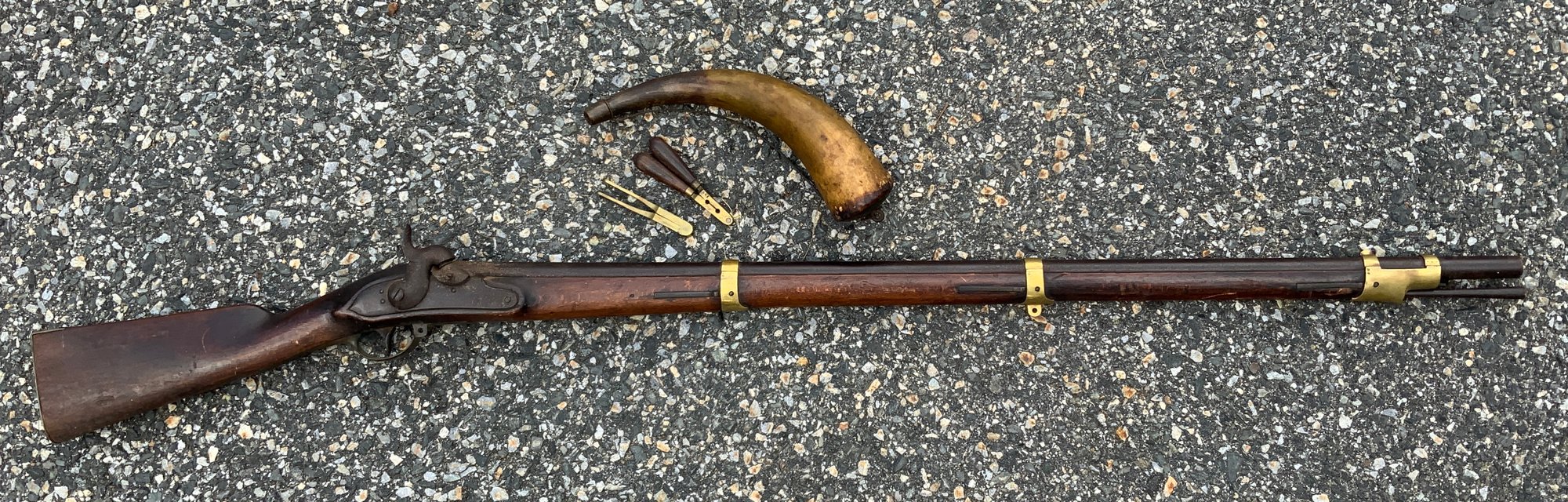Antique Potsdam GF Percussion Cap Musket (CTF20) #29744 | Auctionninja.com