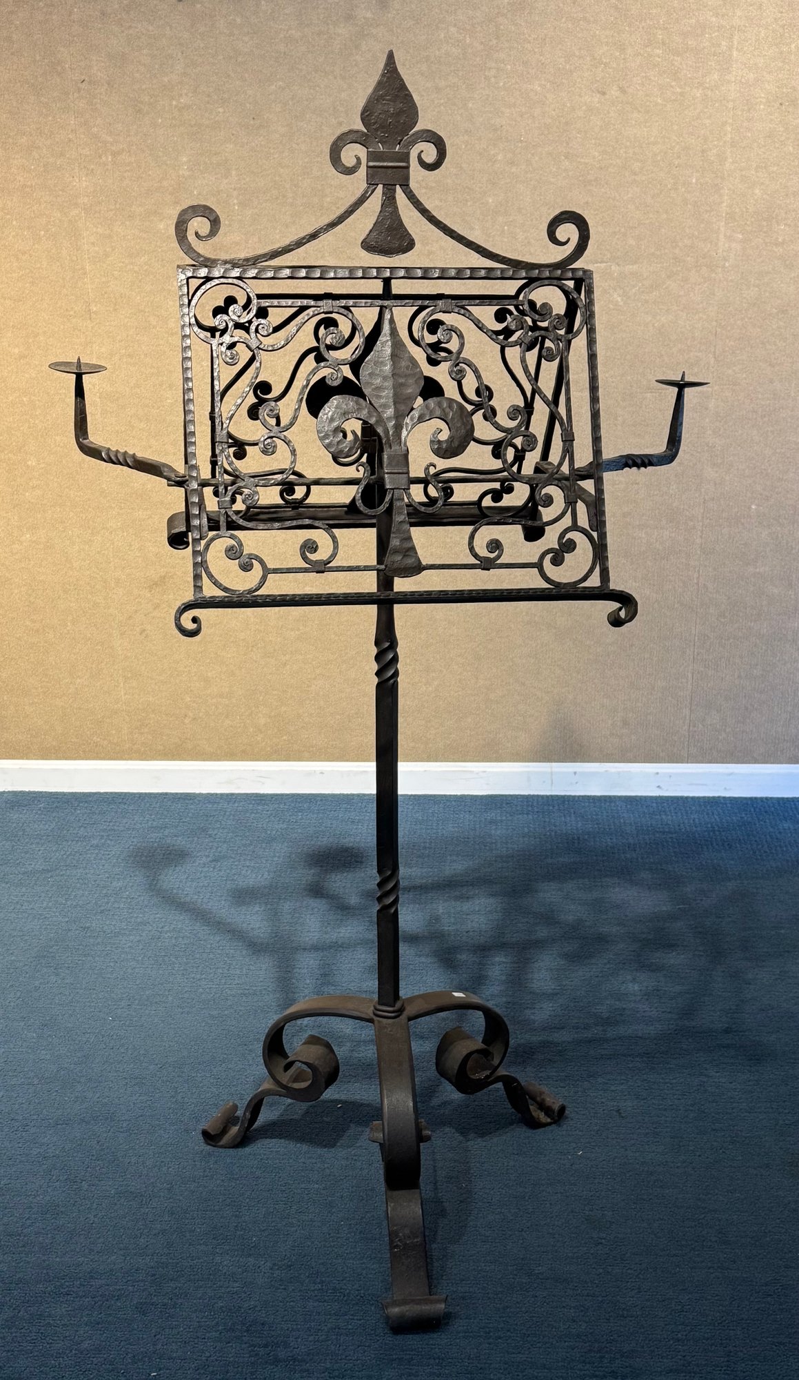 Bespoke Wrought Iron Medieval Book Stand (CTF30) #44009 | Auctionninja.com