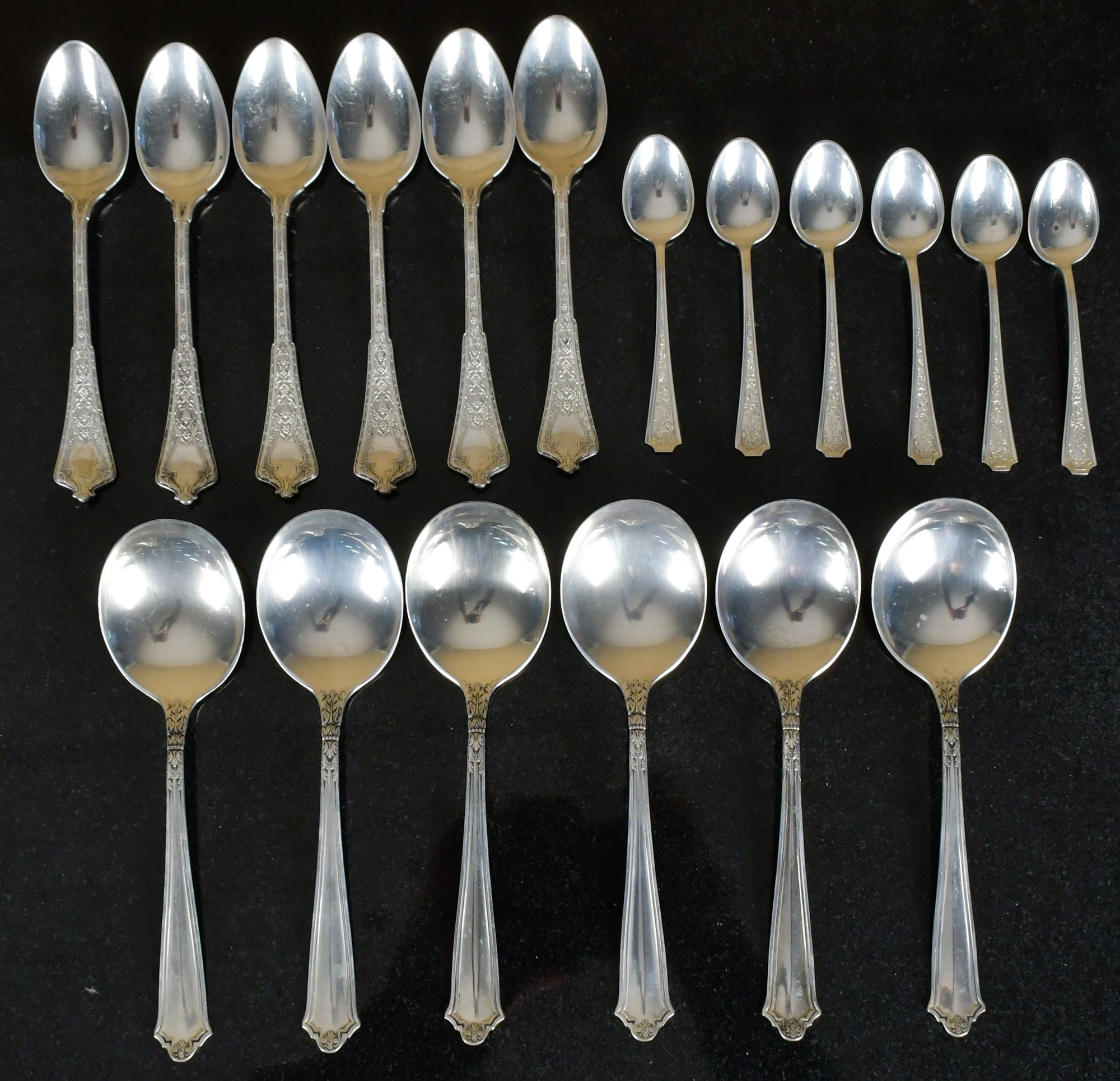 Tiffany, Gorham And Durgin Sterling Spoons (CTF10) #51989 ...