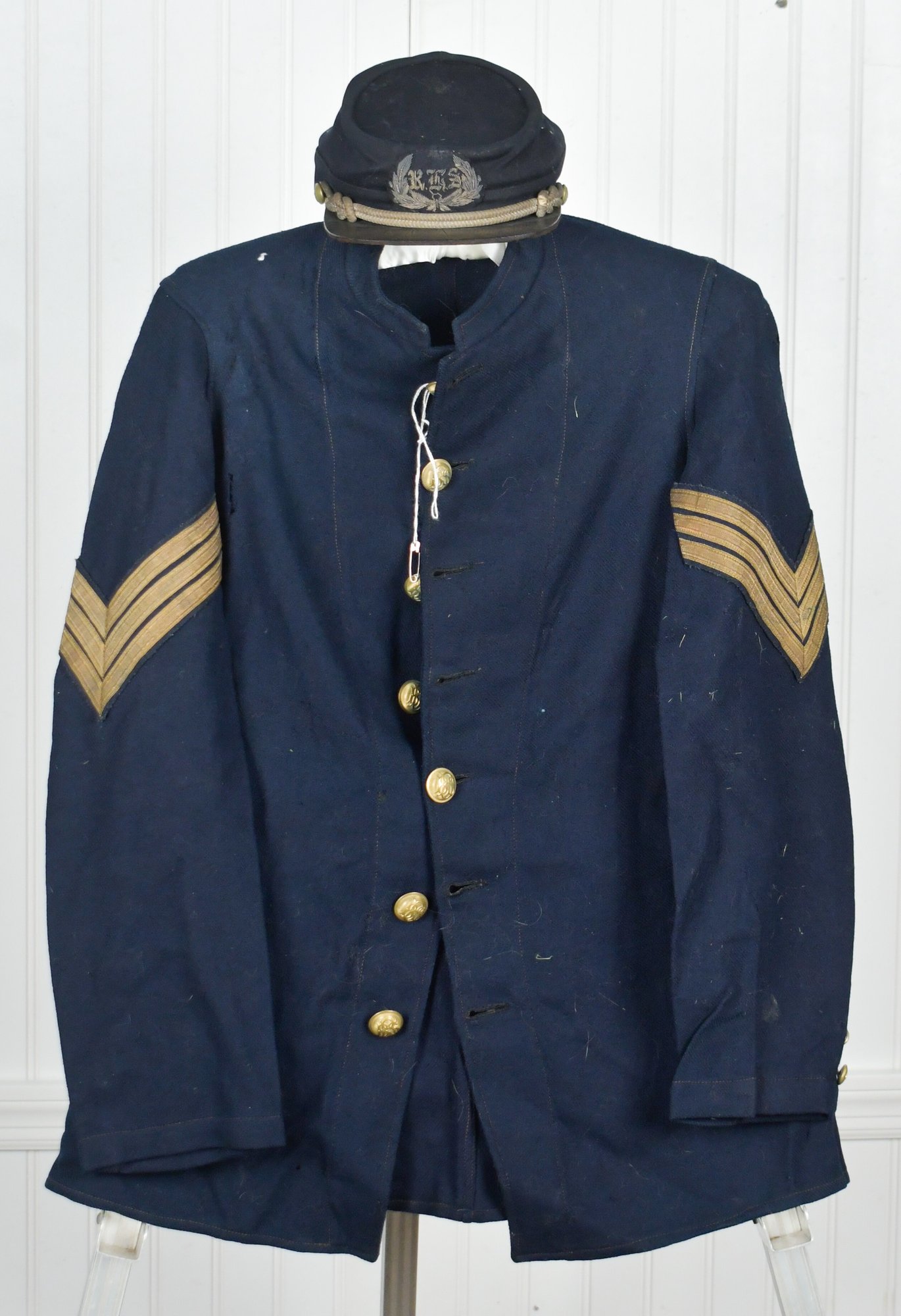 19th C. Civil War Union Jacket And Cap (CTF10) #51131 | Auctionninja.com