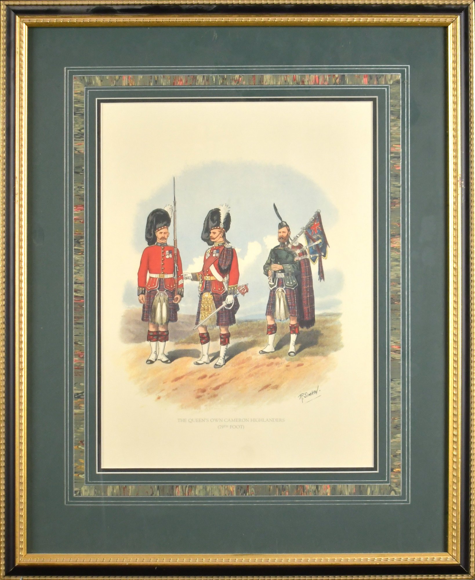 Six R. Simkin Scottish Prints (CTF20) #54384 | Auctionninja.com