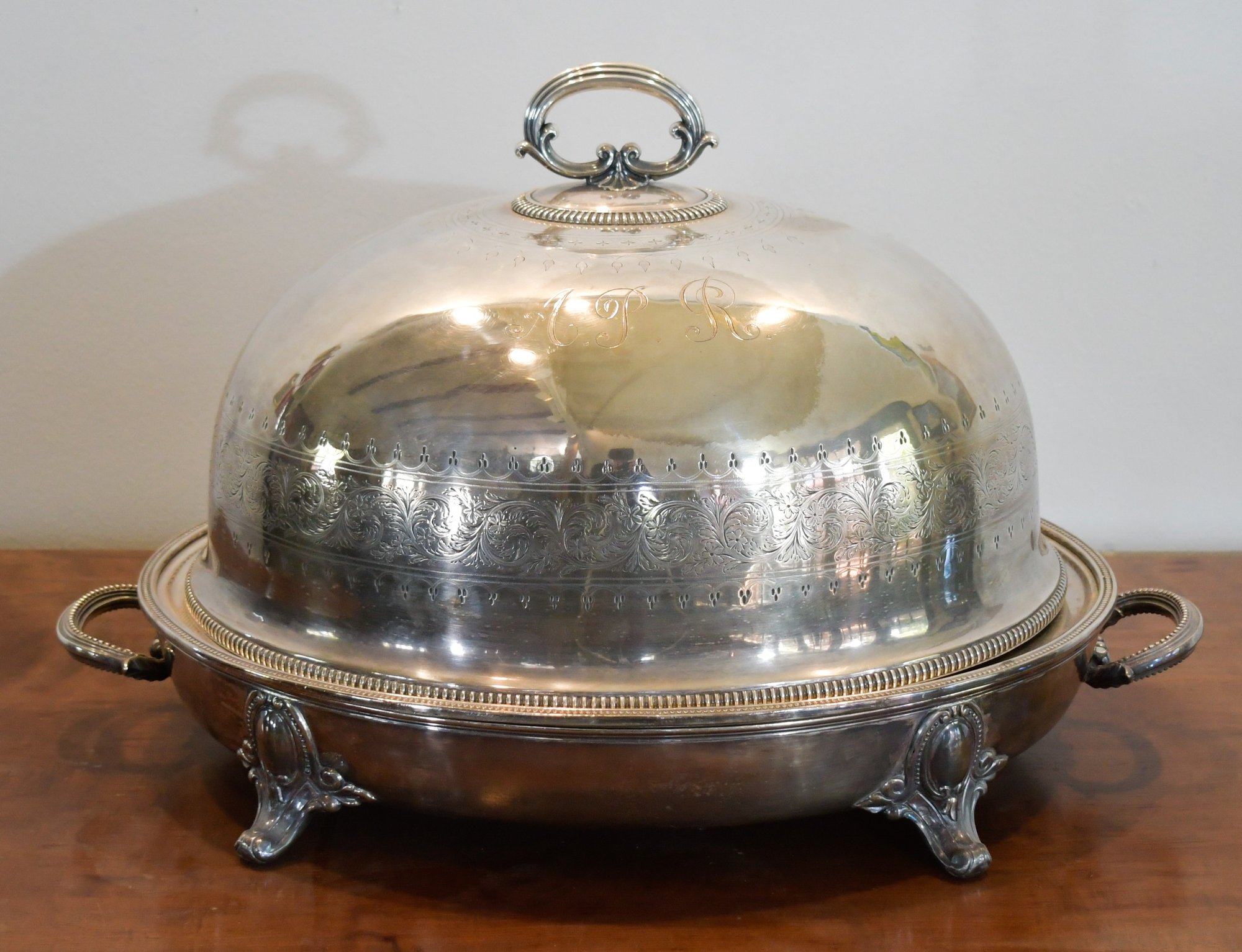Exceptional Antique Mappin Brothers Warming/serving Dish (CTF20) #53145 ...
