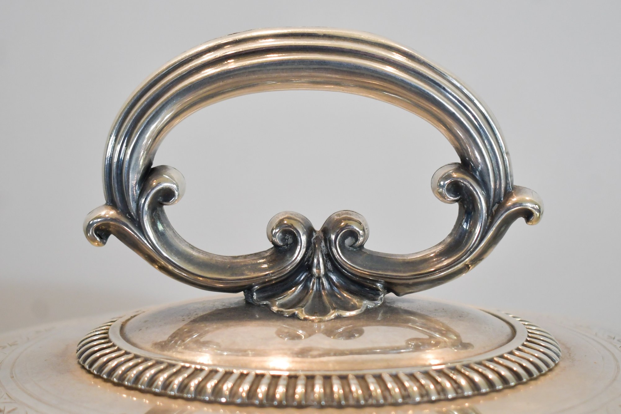 Exceptional Antique Mappin Brothers Warming/serving Dish (CTF20) #53145 ...