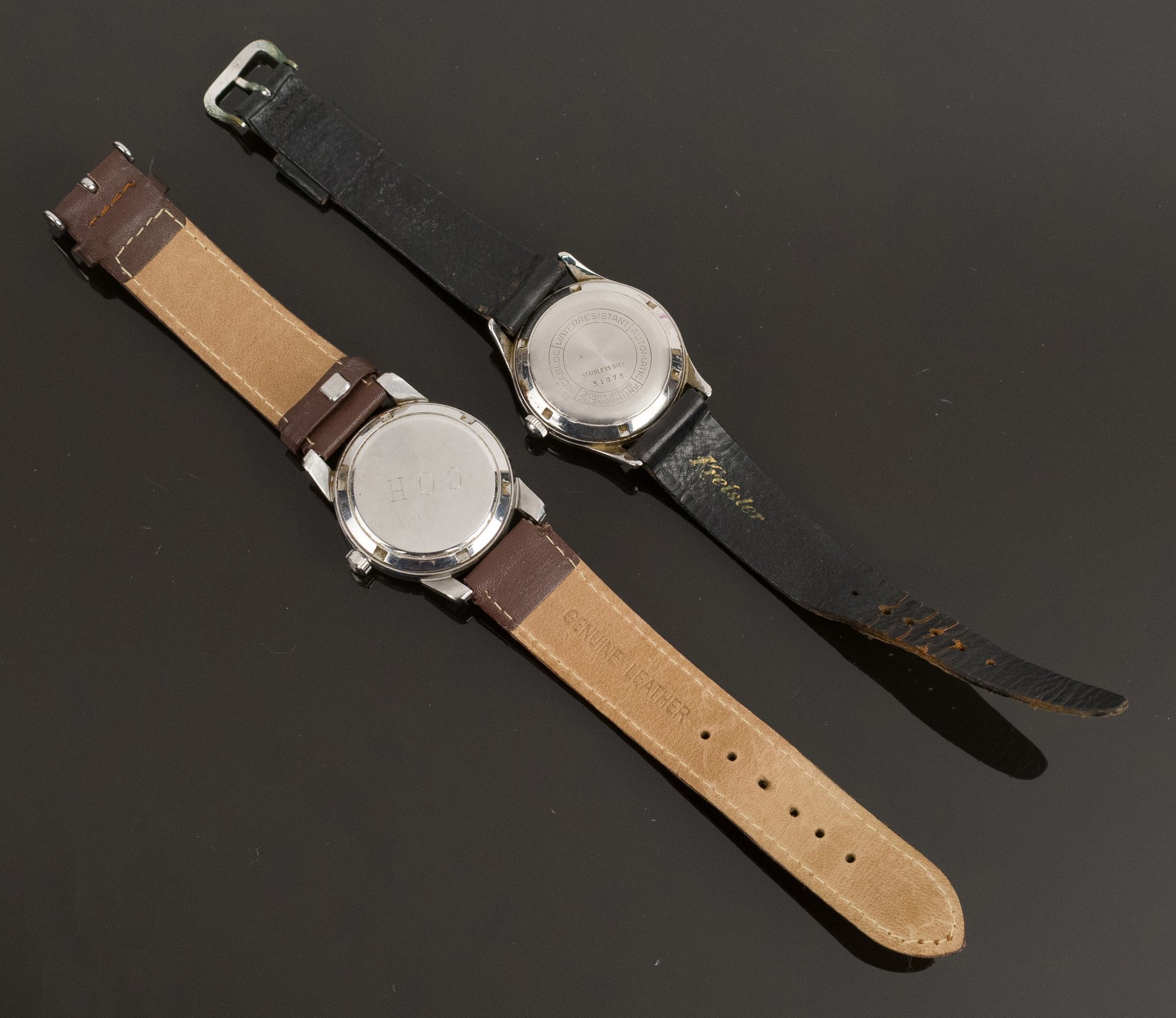 Four Vintage Men's Wrist Watches, Bulova, Omega & Bucherer (CTF10 ...