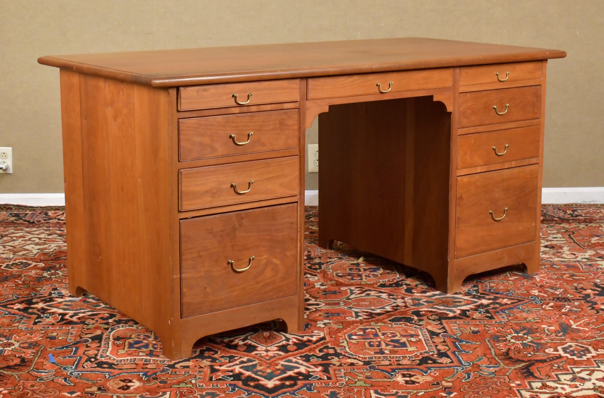 Charles Shackleton Cherry Desk (CTF50) #42823 | Auctionninja.com