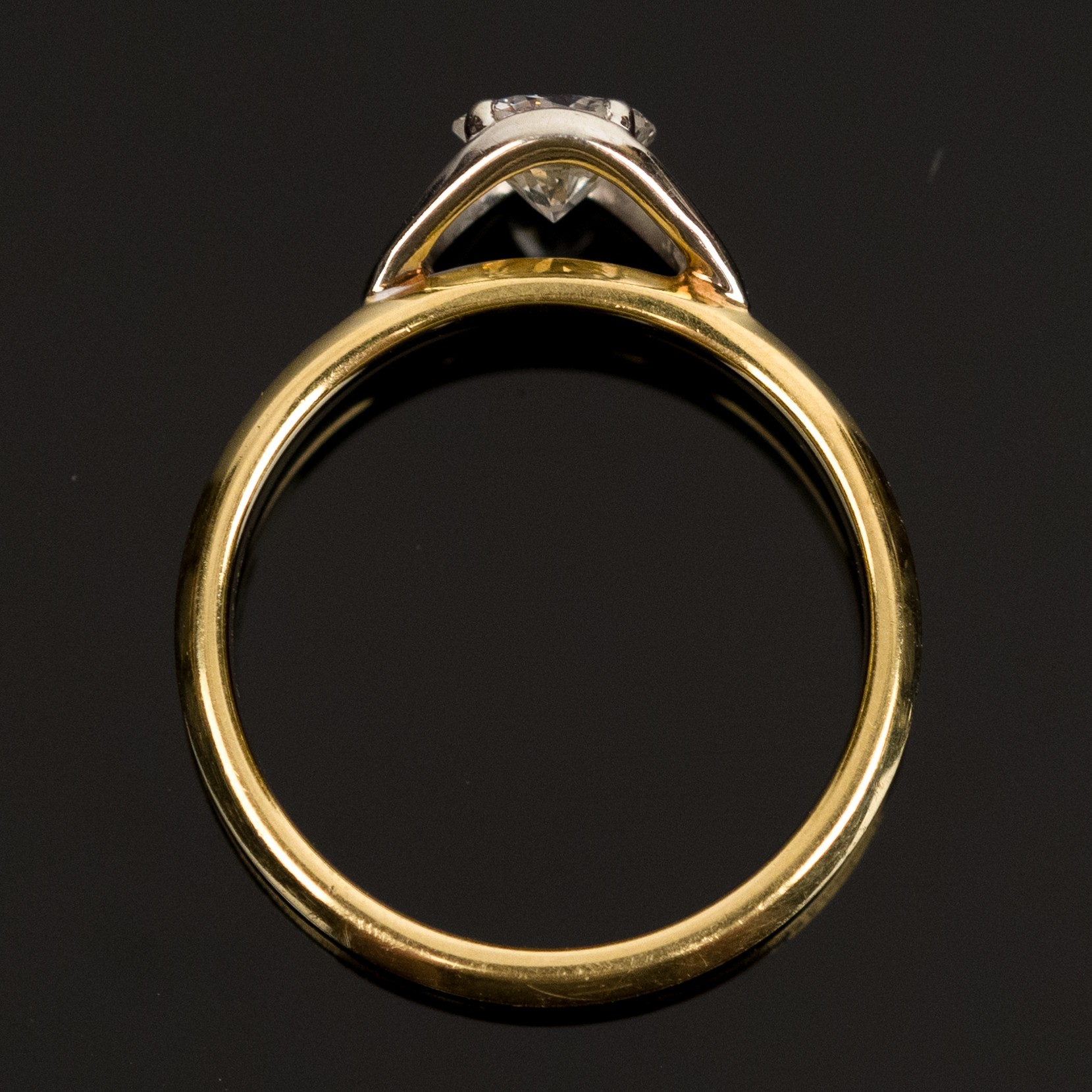 18k Gold .50 Ct. Diamond Ring (CTF10) #54417 | Auctionninja.com