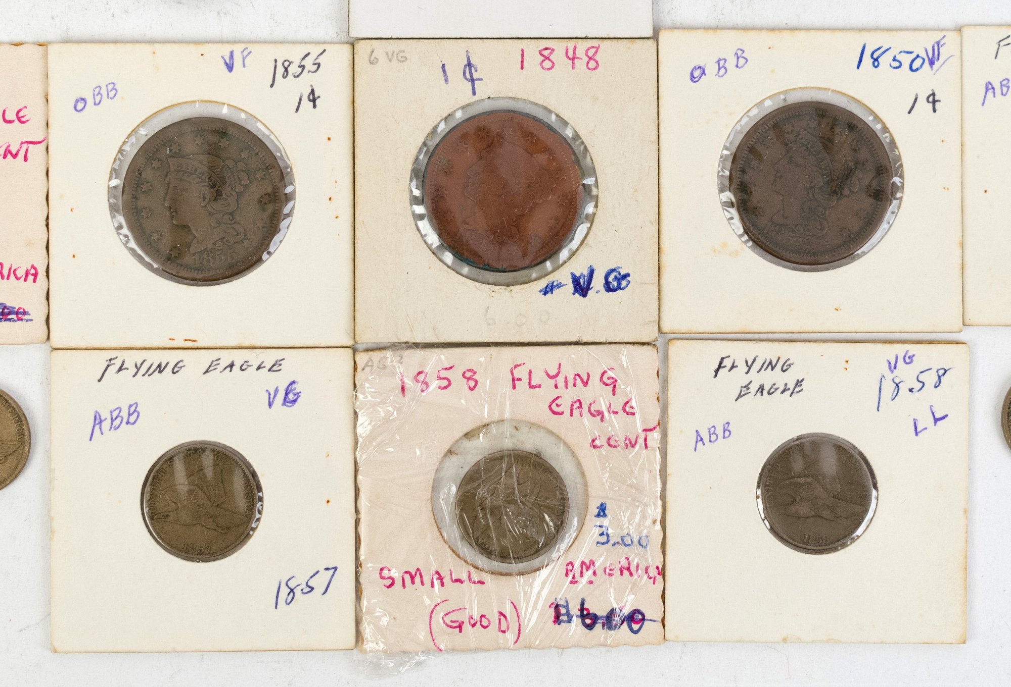 23 Early Copper Coins (CTF10) #47496 | Auctionninja.com