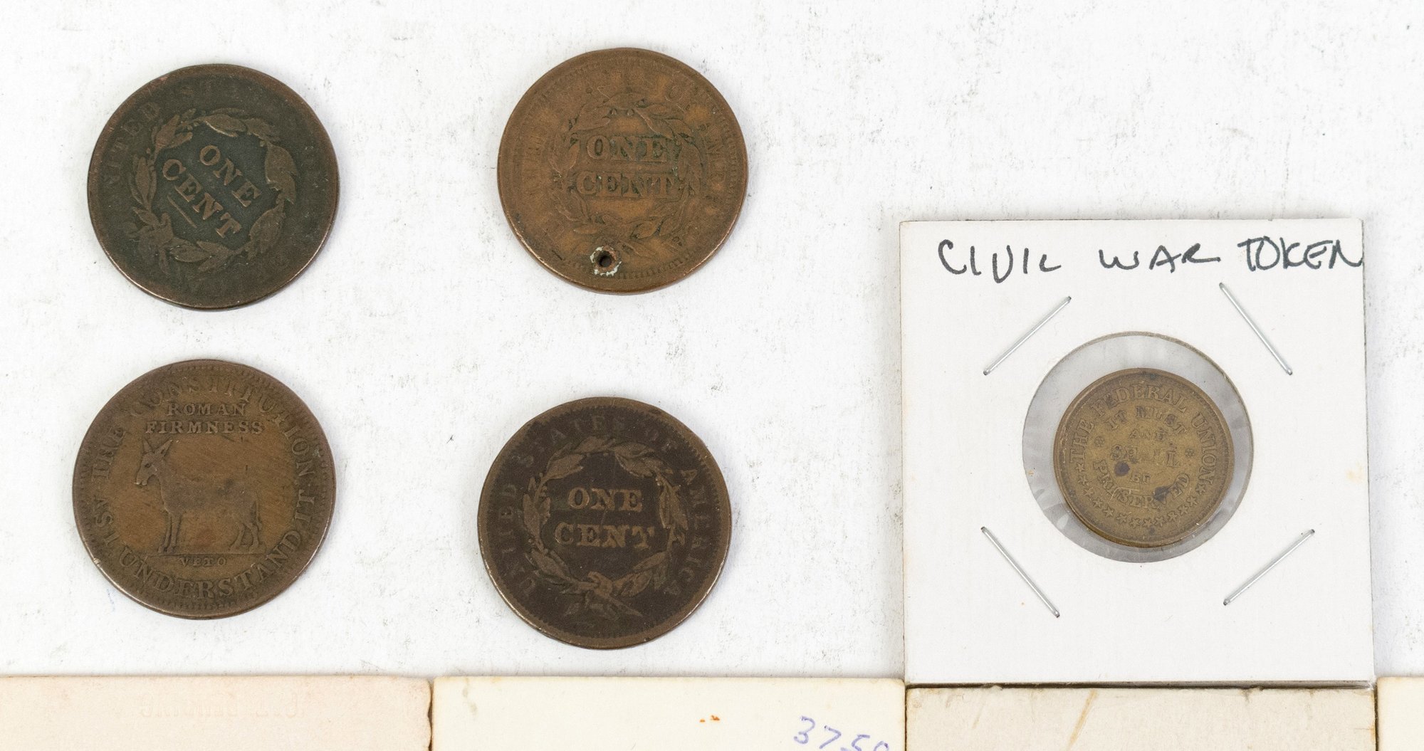 23 Early Copper Coins (CTF10) #47496 | Auctionninja.com