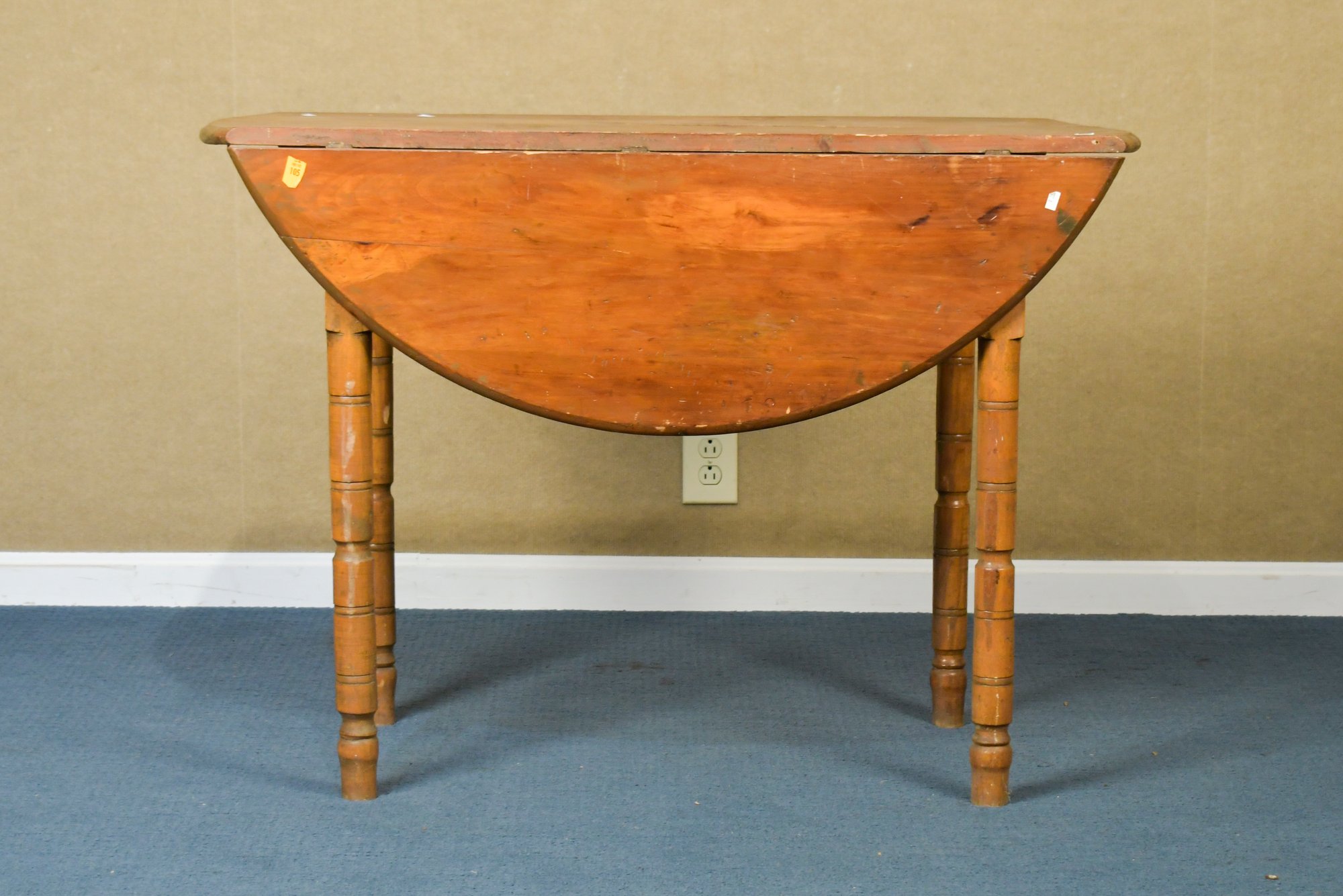 Antique Pine Drop Leaf Table (CTF20) #41951 | Auctionninja.com