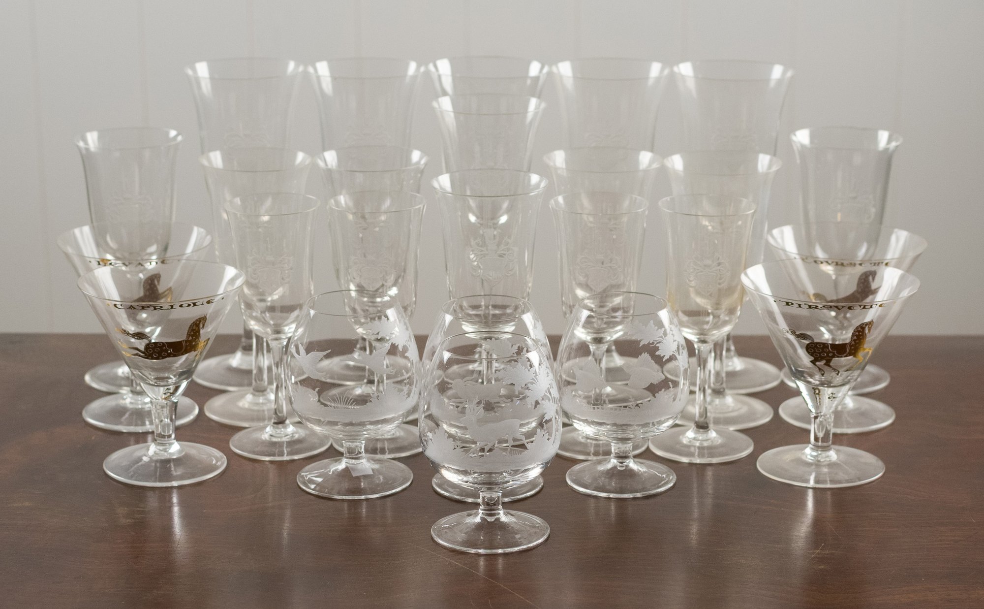 Antique Stemware Sets (CTF20) #44565 | Auctionninja.com