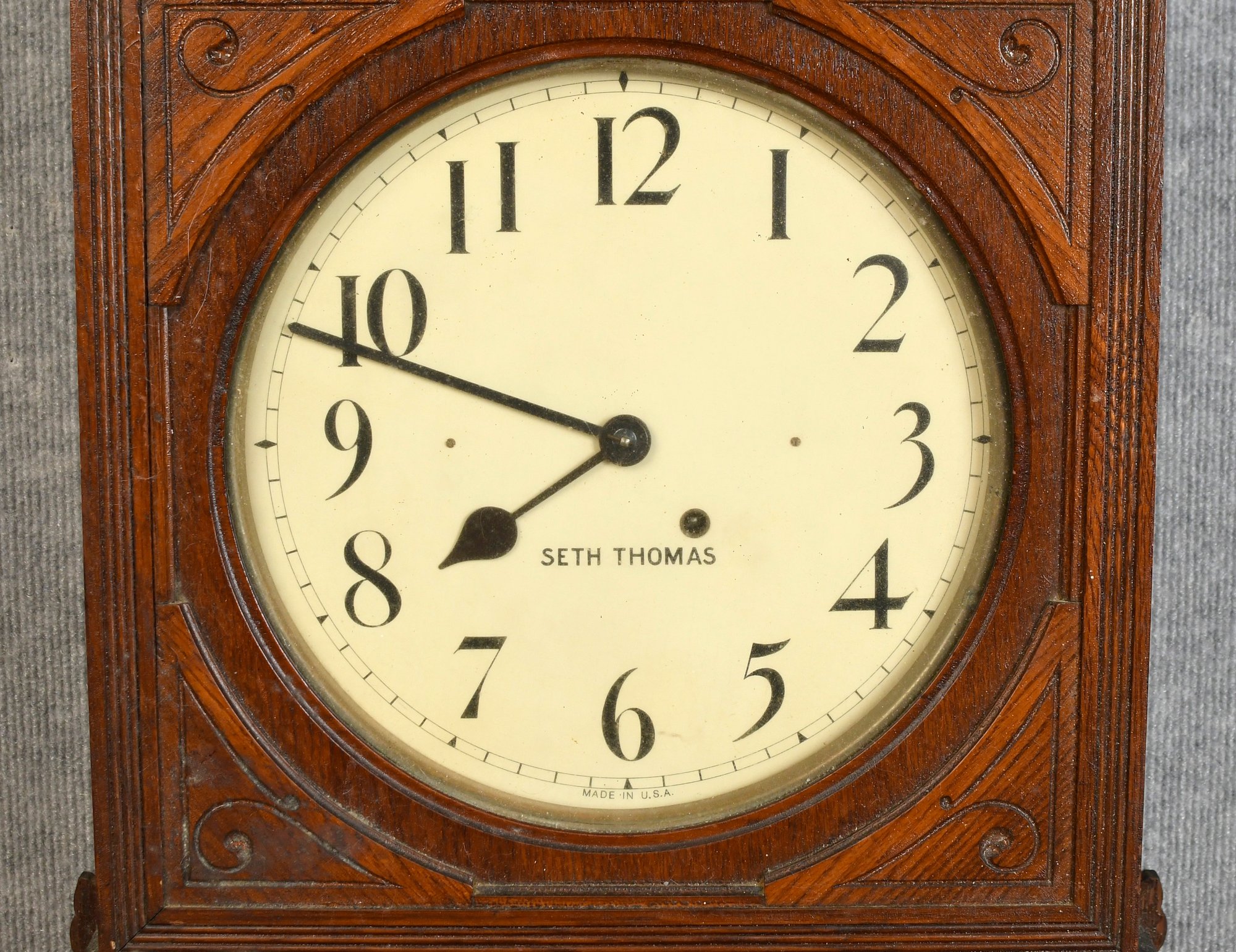 Antique Seth Thomas Wall Clock (CTF10) #40968 | Auctionninja.com