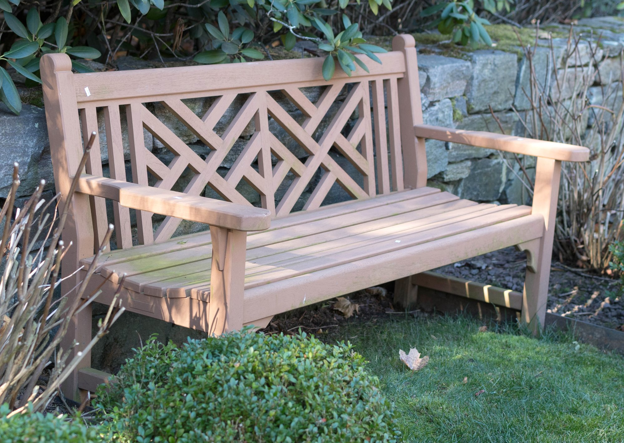 Kingsley Bate Chippendale Teak Garden Bench, 1 Of 2 (CTF30) #43430 ...