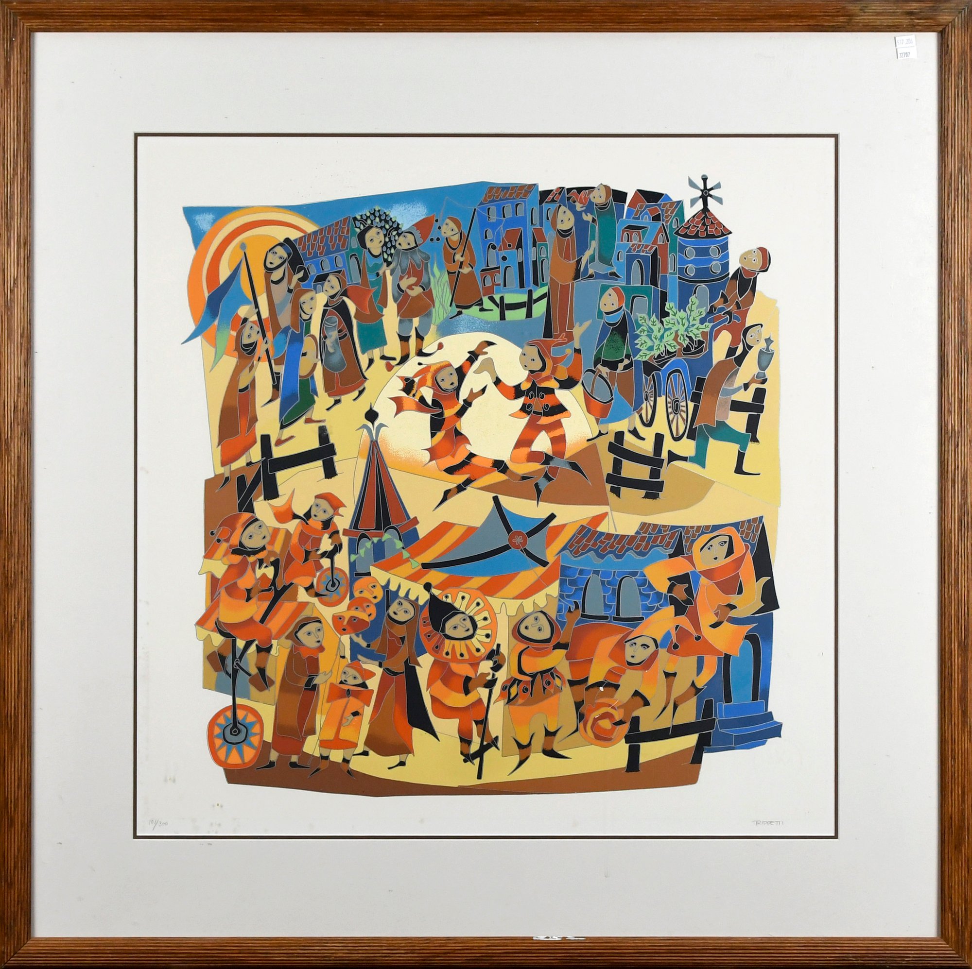 20th C. Joseph Trippetti Limited Edition Serigraph (CTF20) #32707 ...