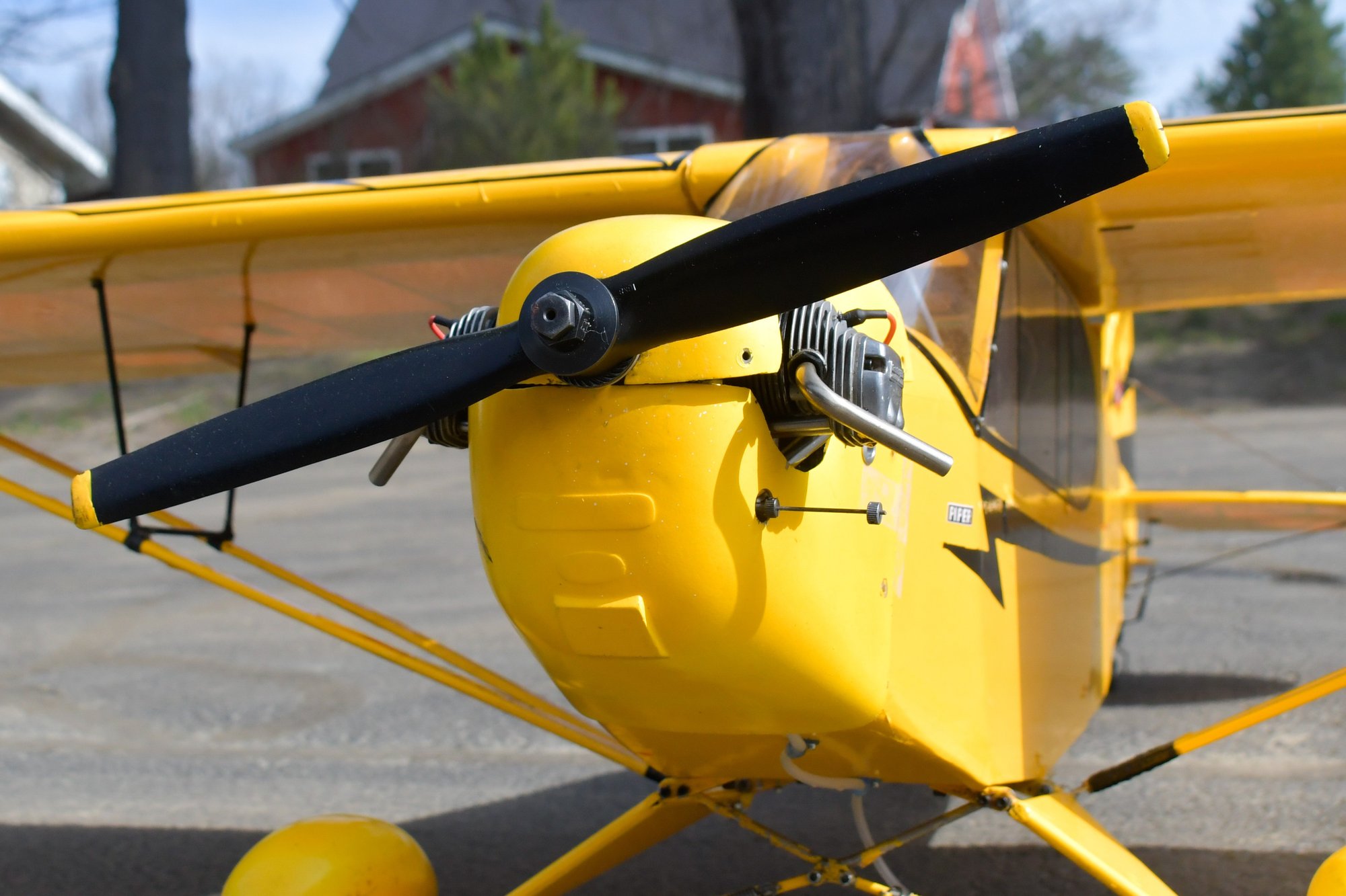 Piper Club Model Airplane (CTF30) #54371 | Auctionninja.com